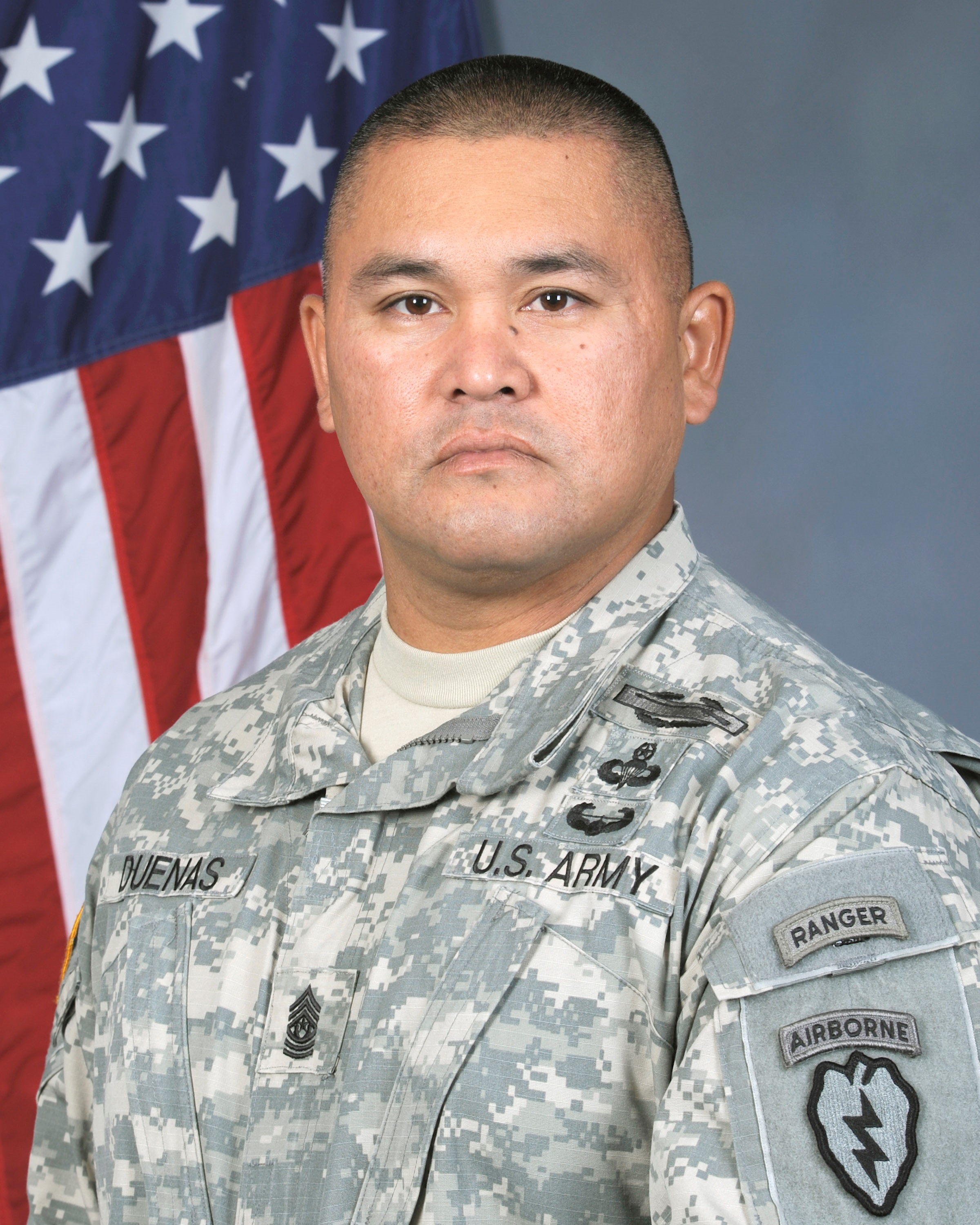 Command Sergeant Major Robert A. Duenas