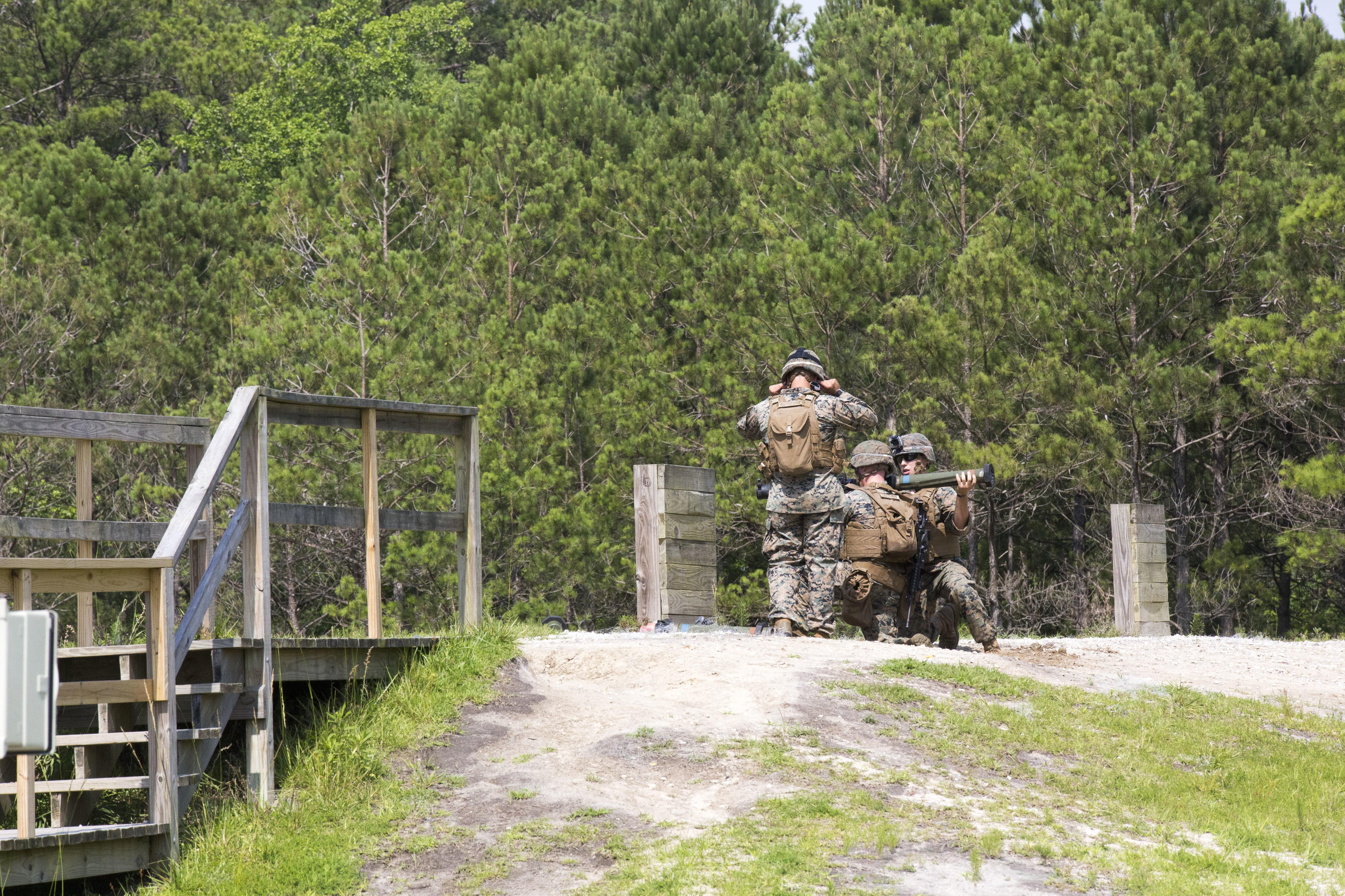 2nd CEB Marines send rockets downrange