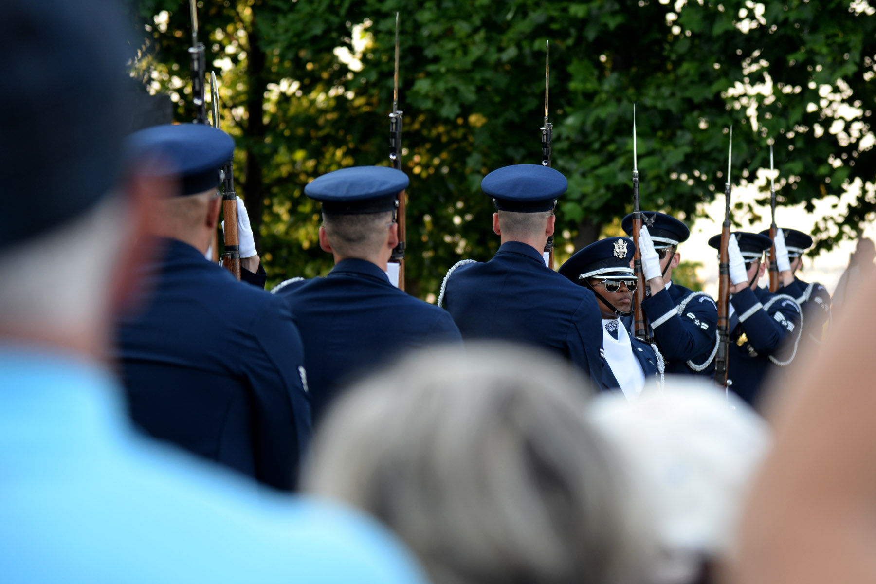 USAF Band,Honor Guard support Macy's Day Parade