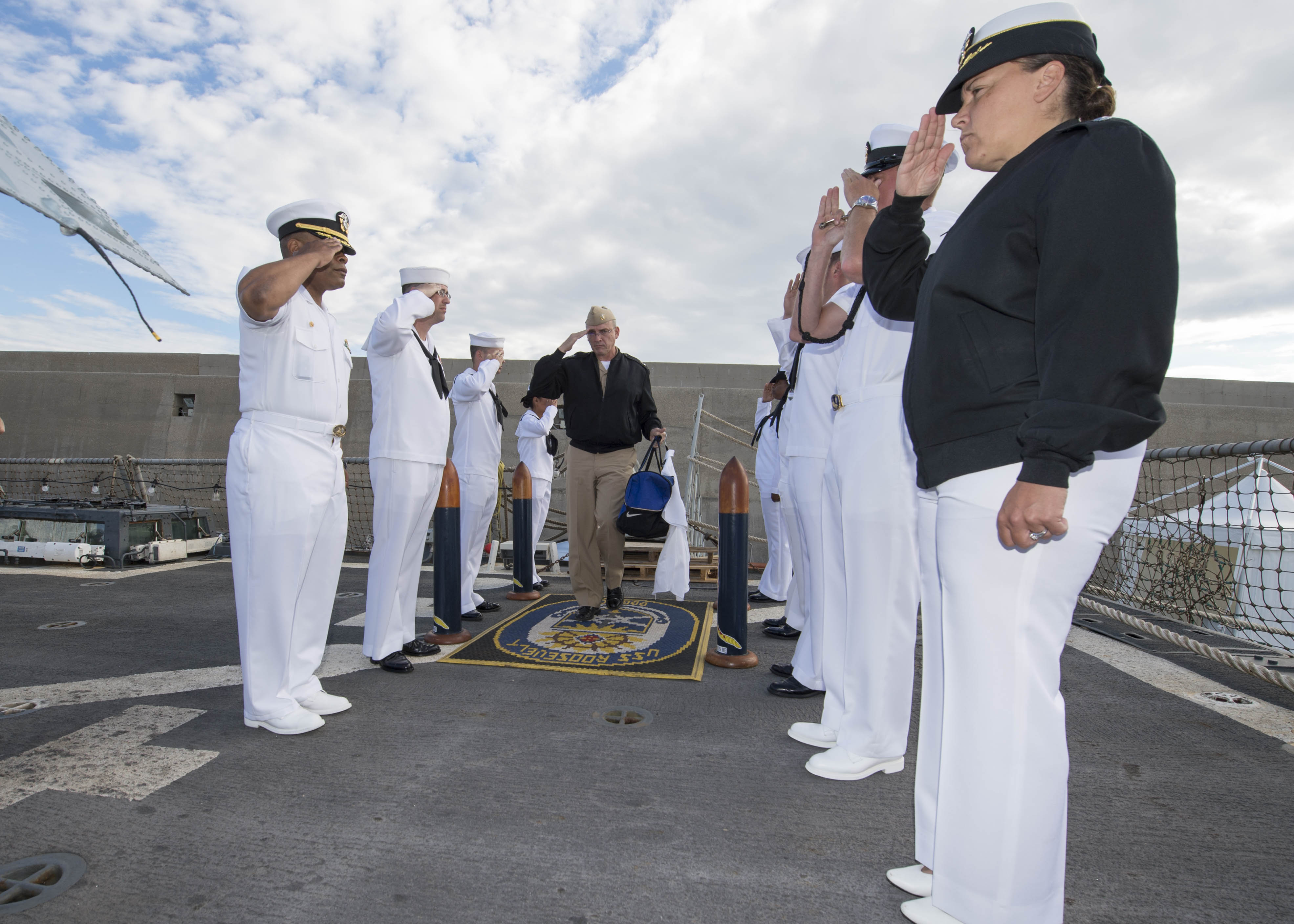 Commander Navy Region EURAFSWA Speaks About Supporting Missions in ...