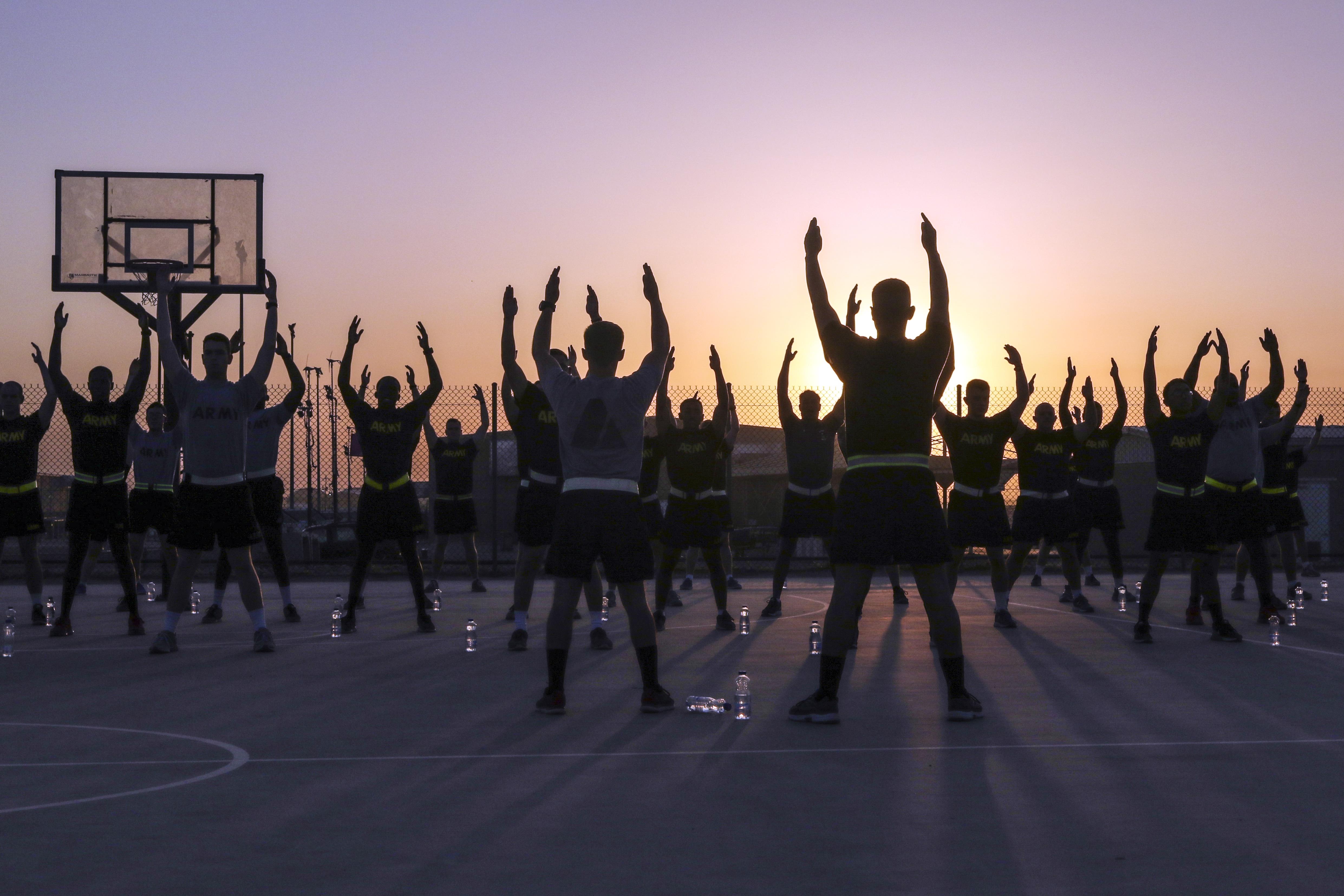 Sunrise Stretches | U.S. Department of War