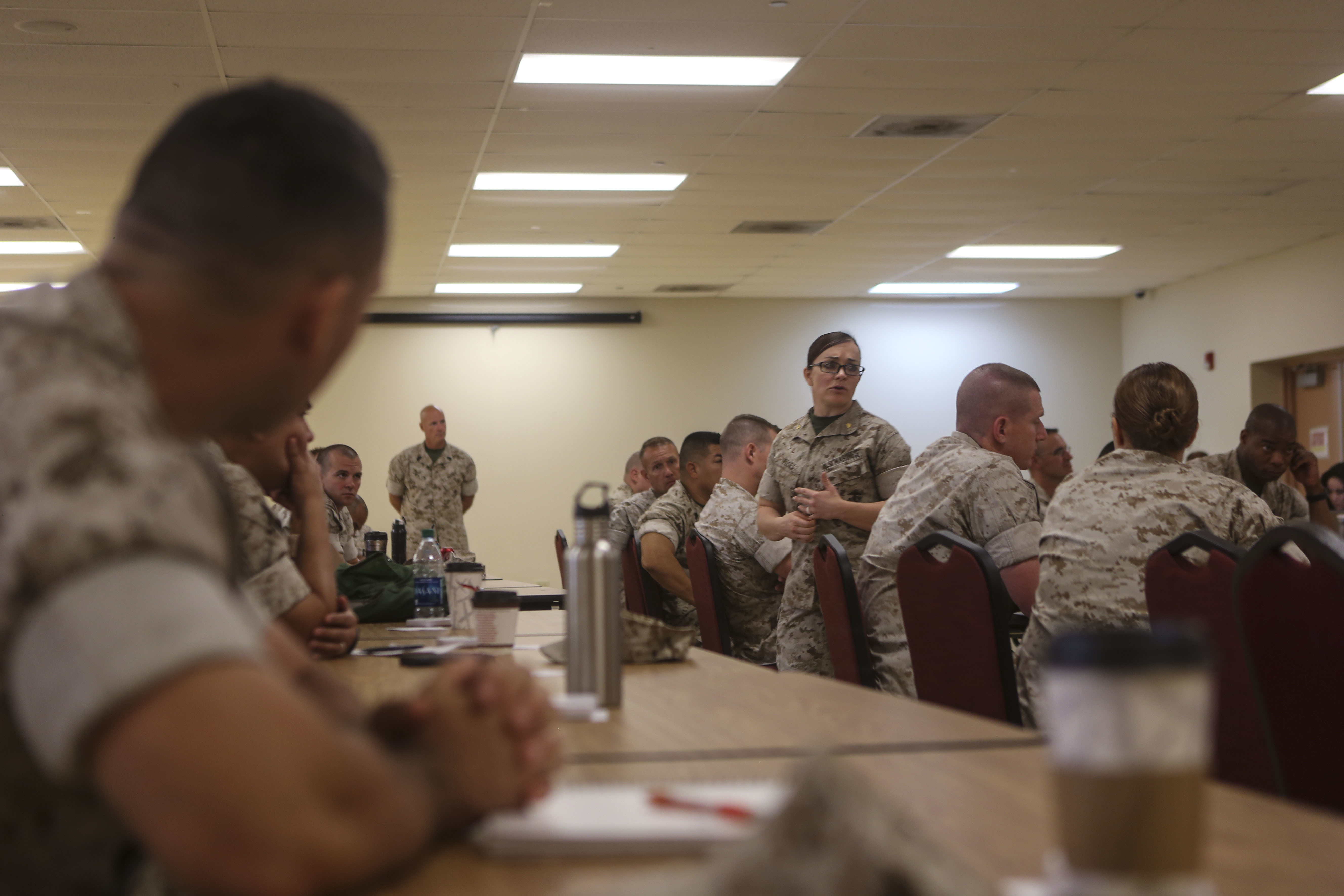 Preparing for change with U.S. Marine Corps Integration Education Plan ...