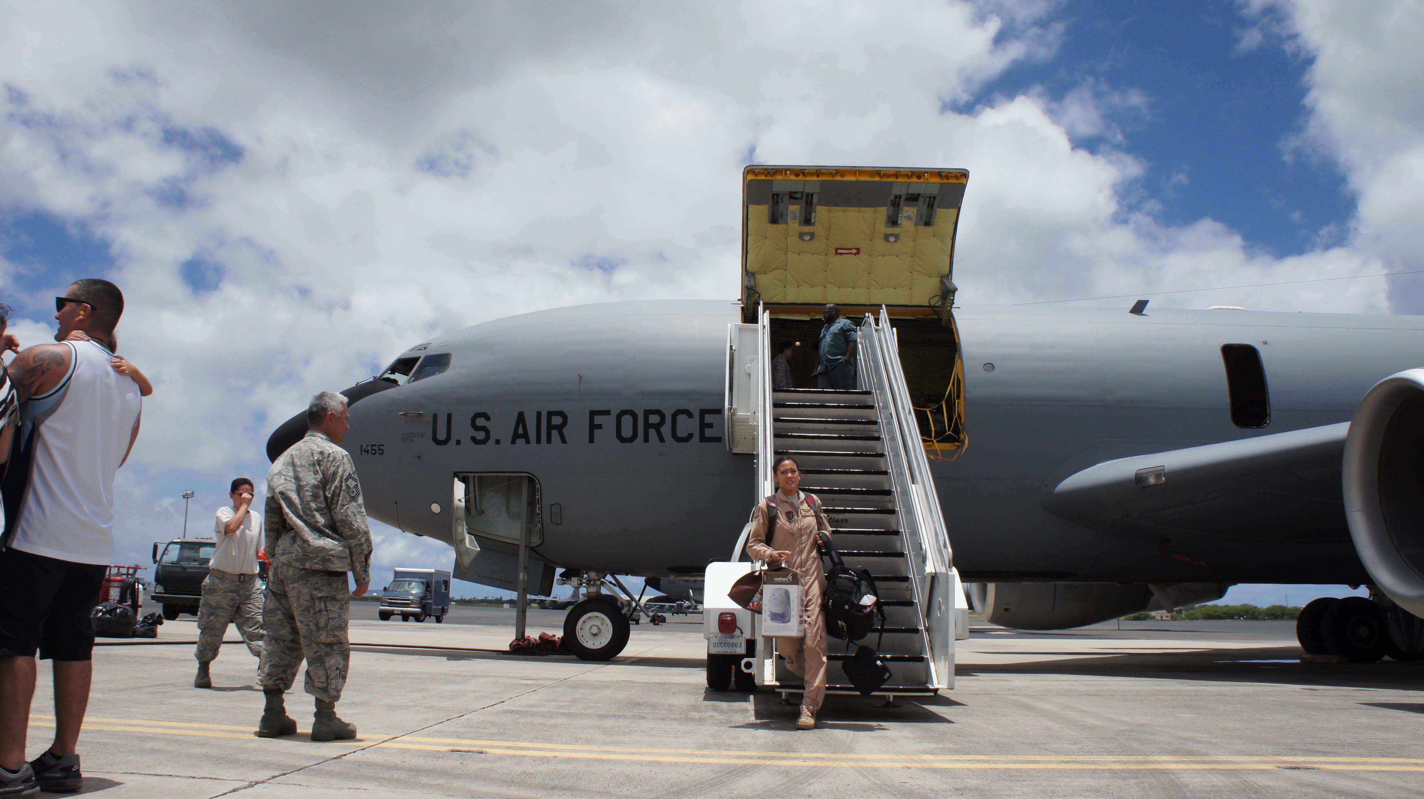 Hawaii Air National Guard Tankers Return From Deployment