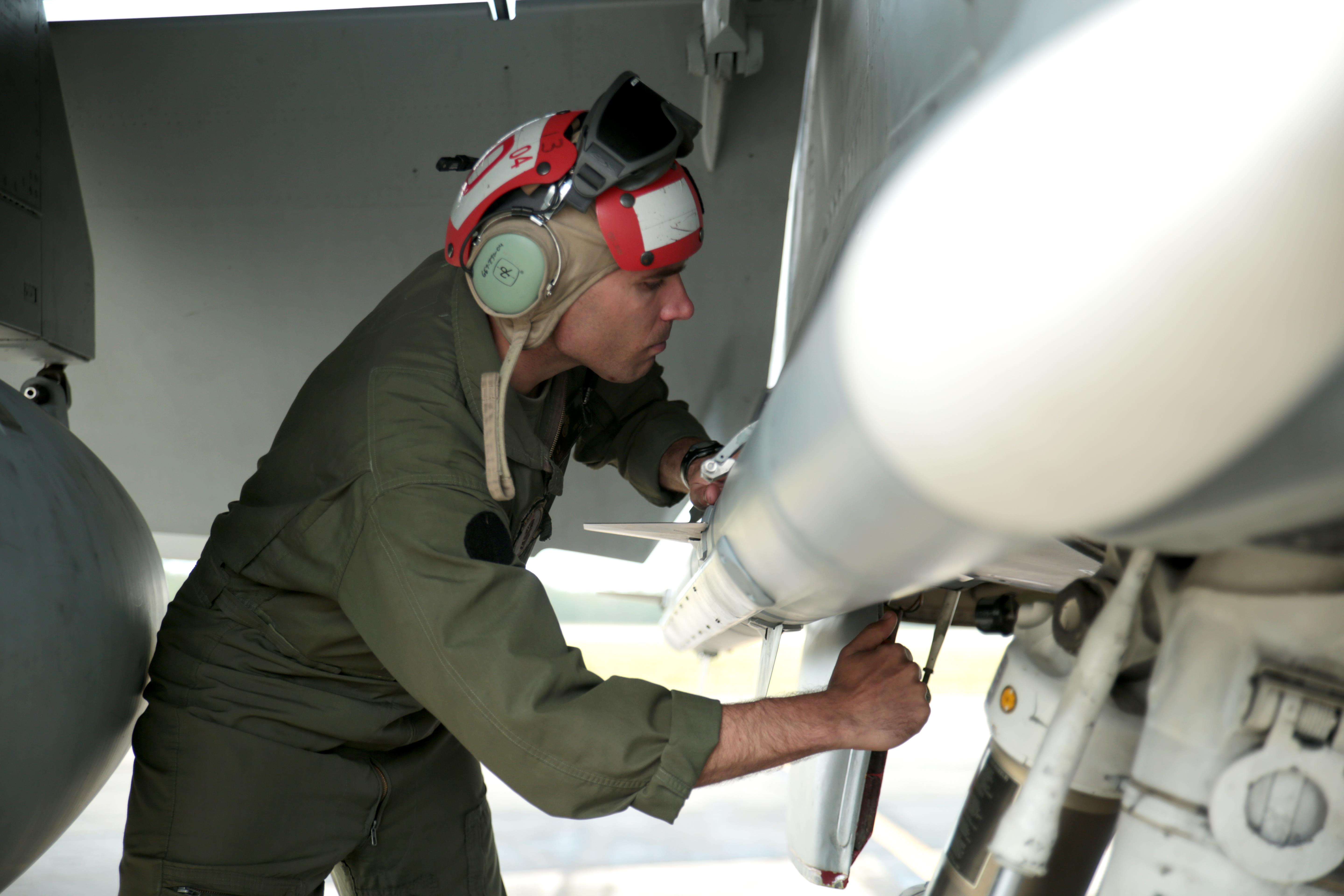 Ordnance Marine leads teams, loads bombs
