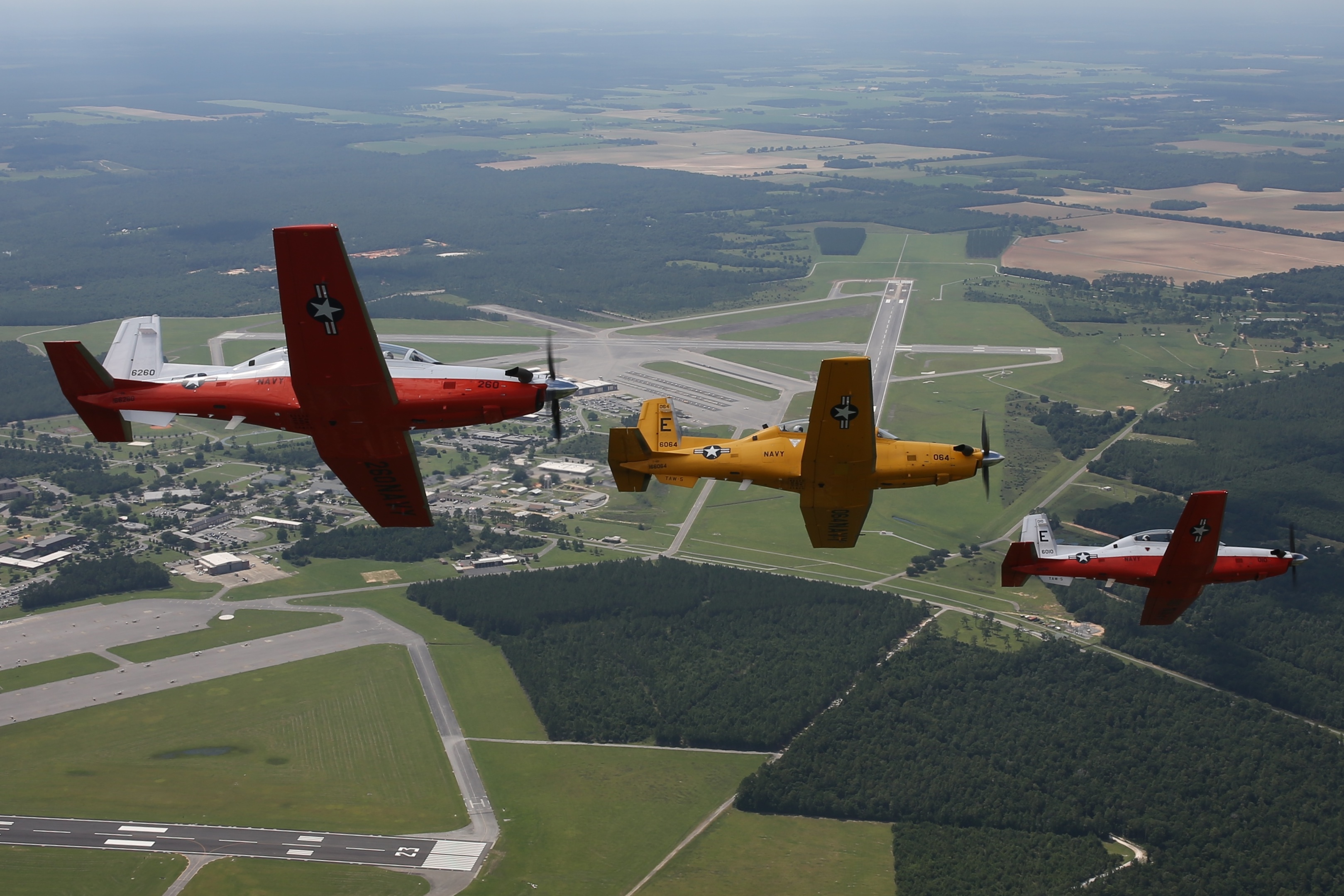 Training Air Wing 5 Receives Final T-6B > United States Navy > News Stories