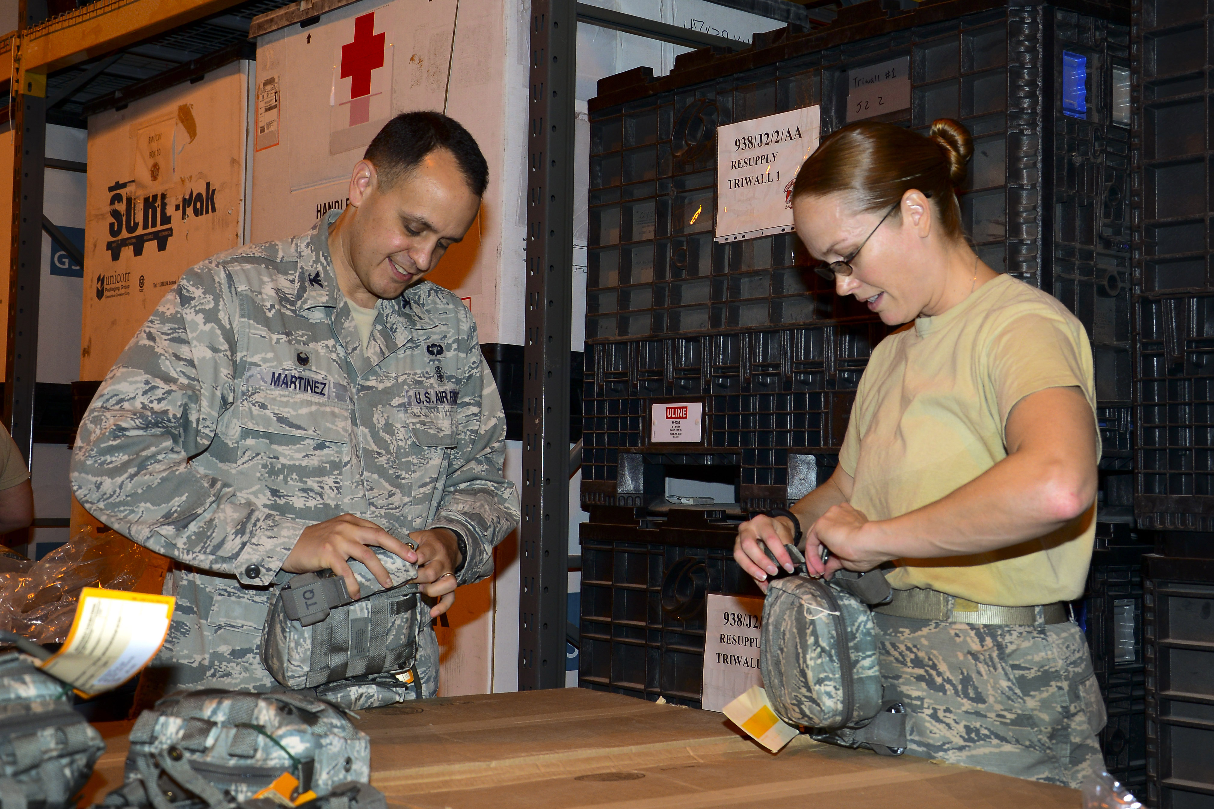 Taking care of service members first priority for first aid kit ...