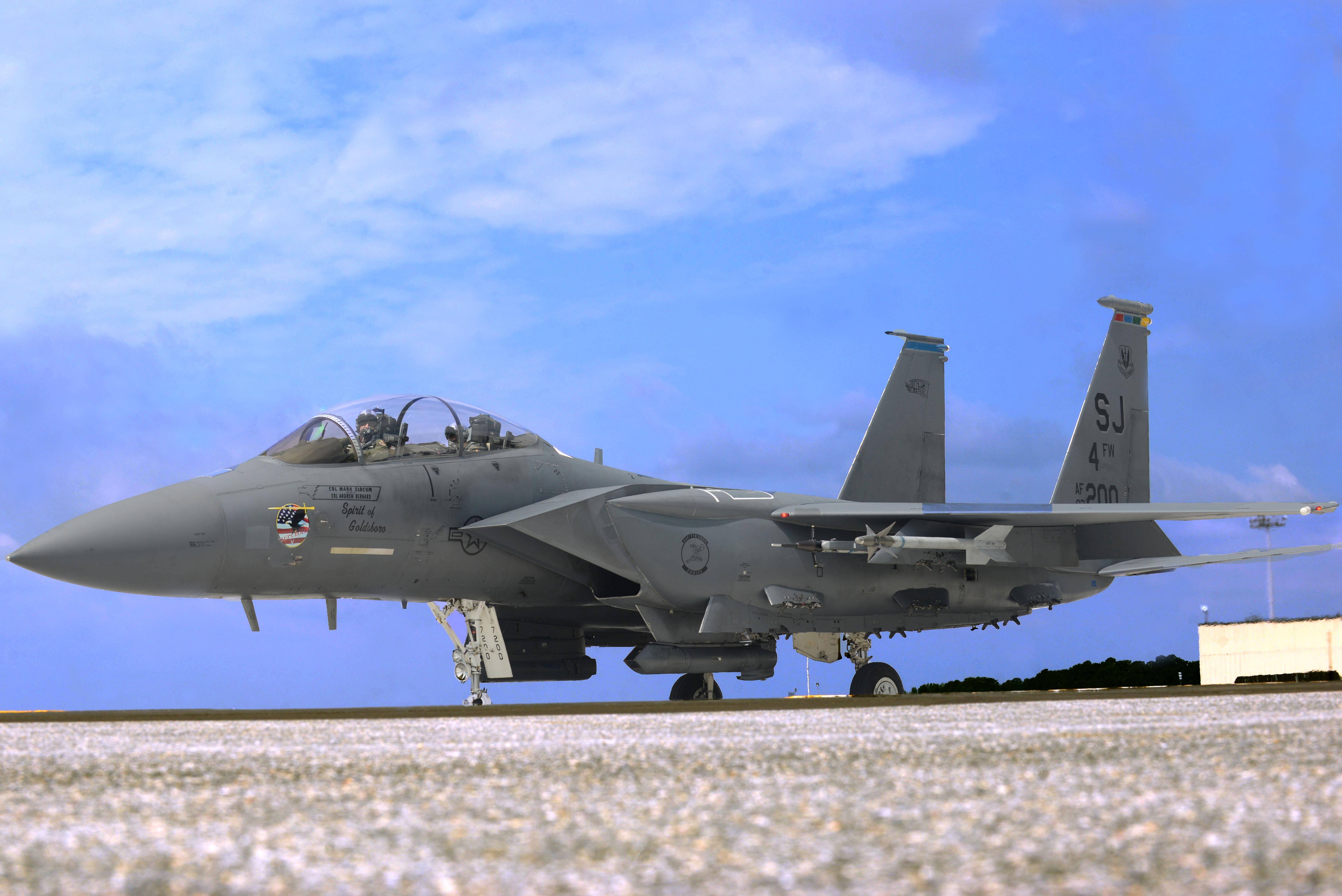 4th FW commander takes final flight > Seymour Johnson Air Force Base ...