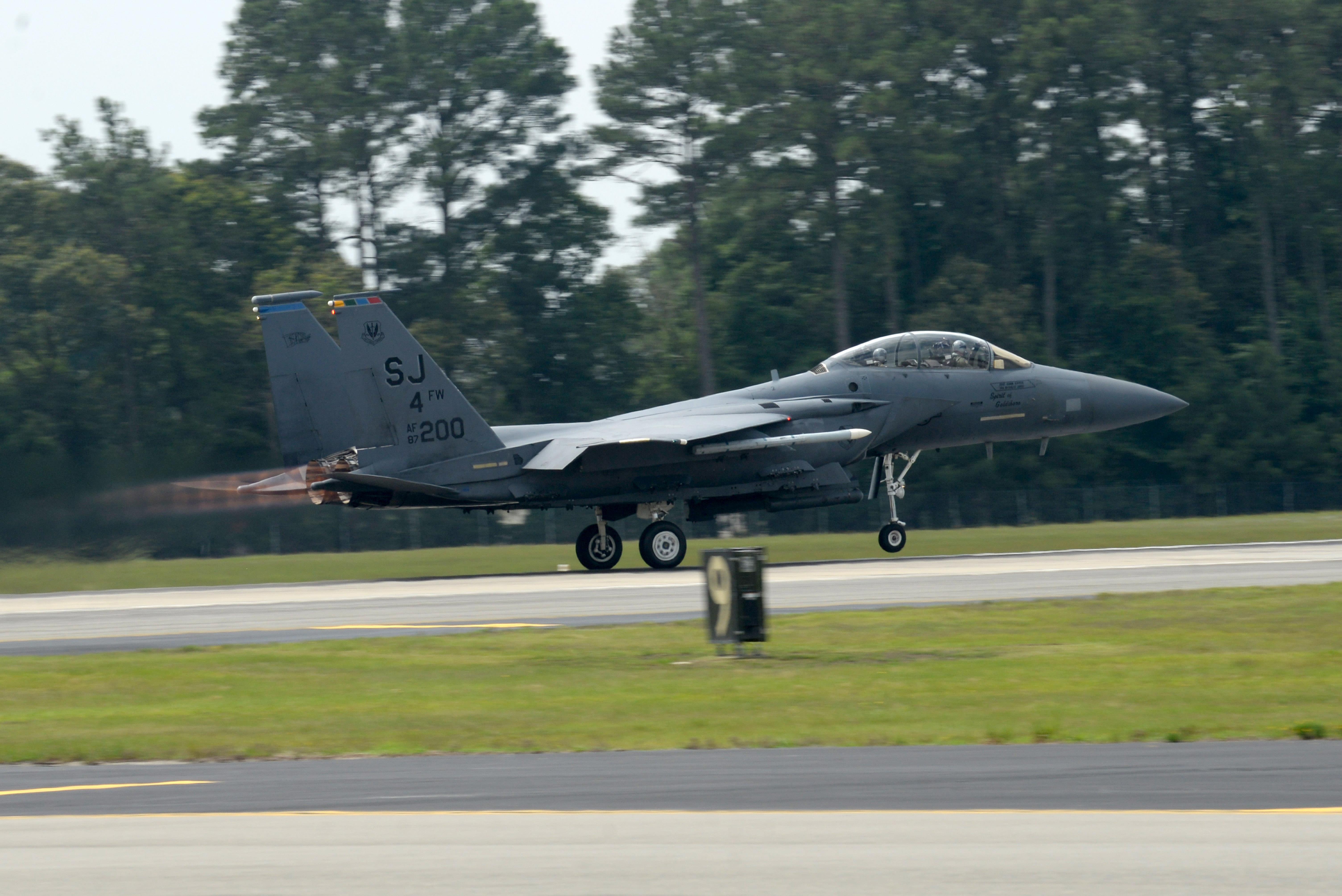 4th FW commander takes final flight > Seymour Johnson Air Force Base ...