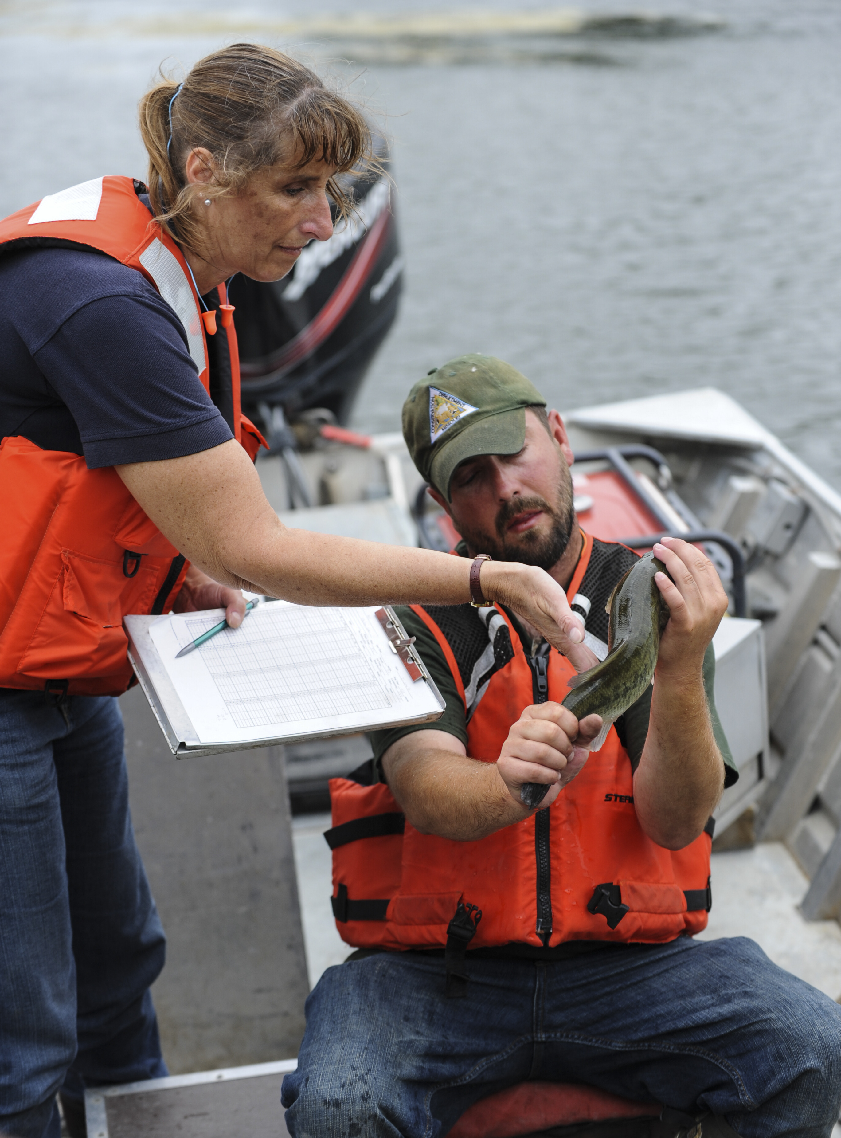 Electrofishing: balancing out the ecosystem > Whiteman Air Force Base ...