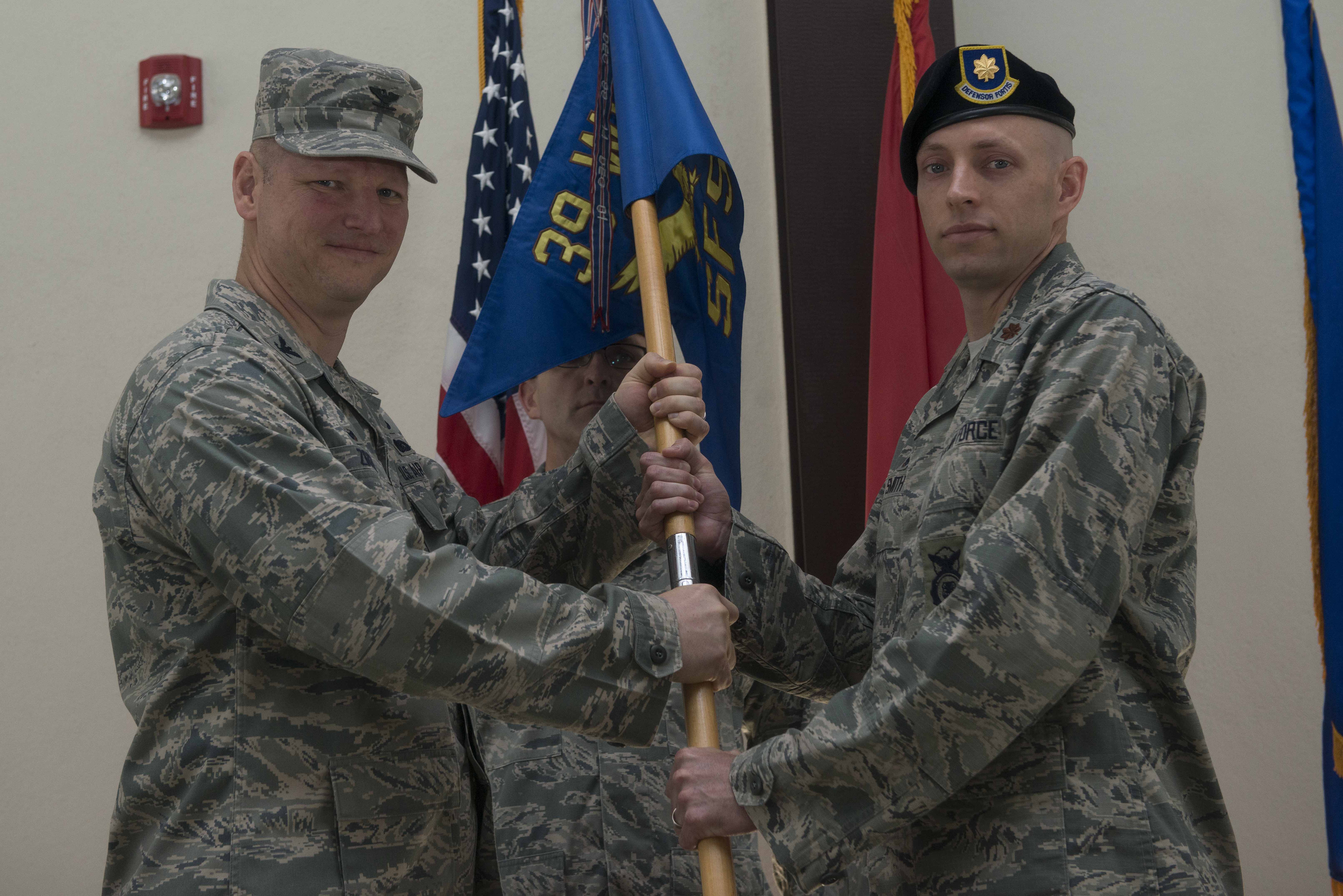 39th SFS welcomes new commander