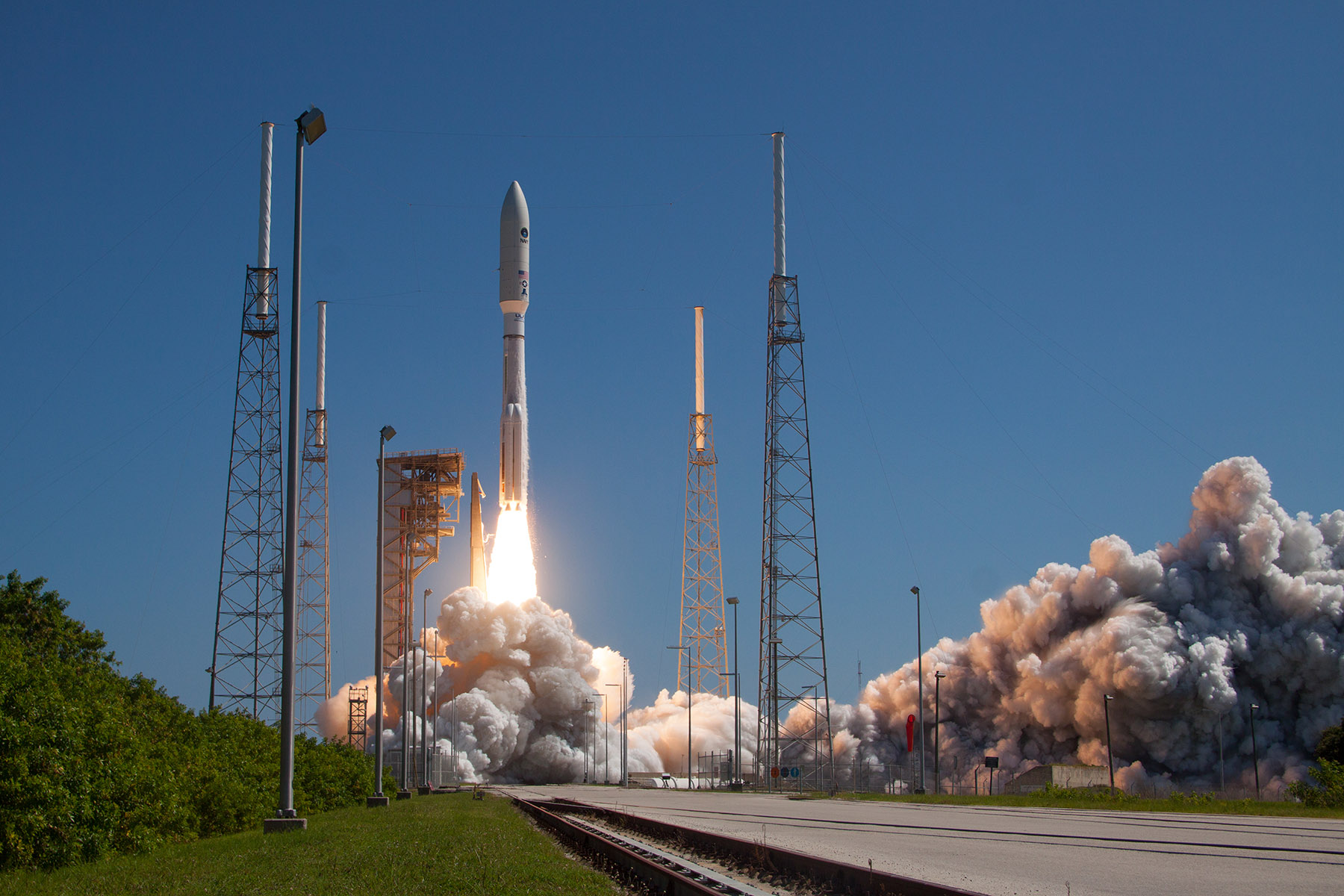 MUOS-5 successfully launched from Cape Canaveral Air Force Station ...