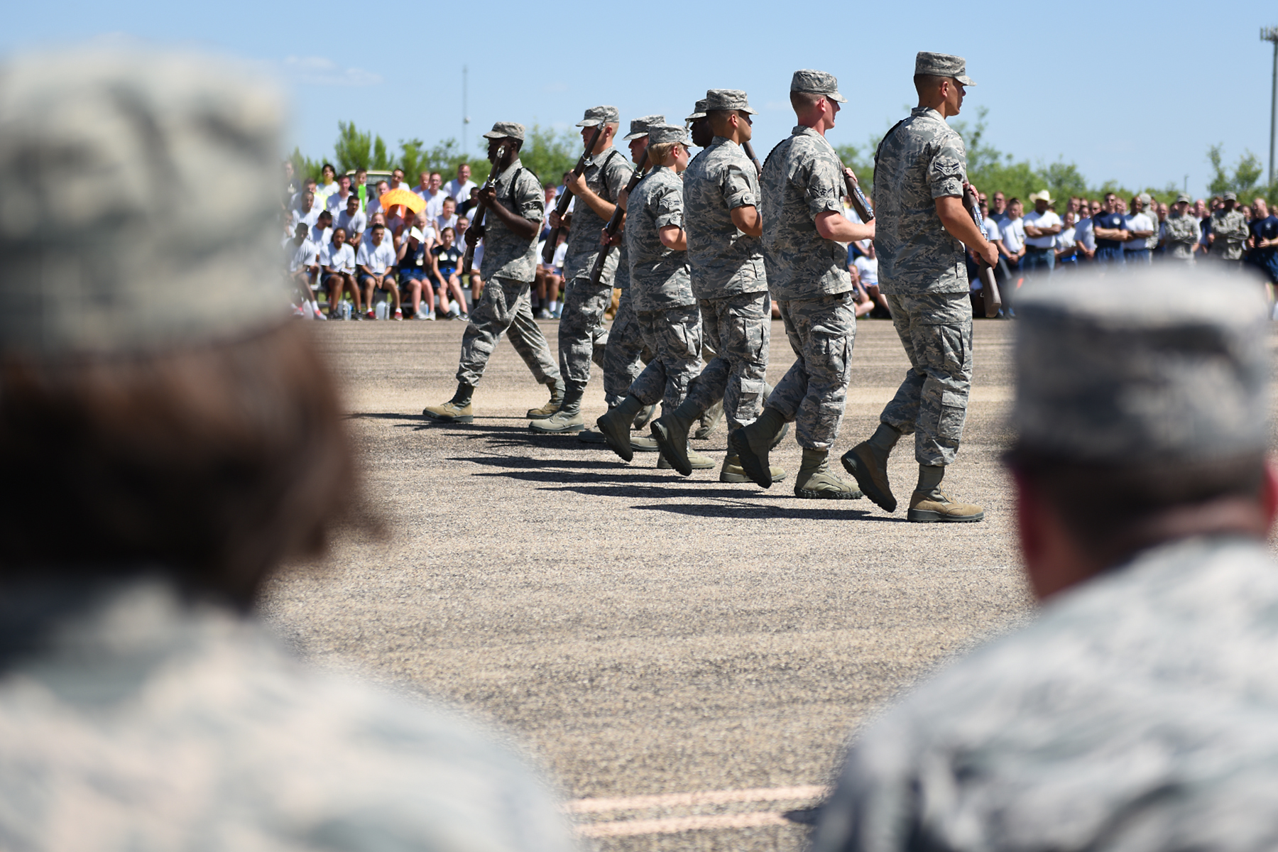 316 TRS wins Col. Grunwalds final drill competition > Goodfellow Air ...