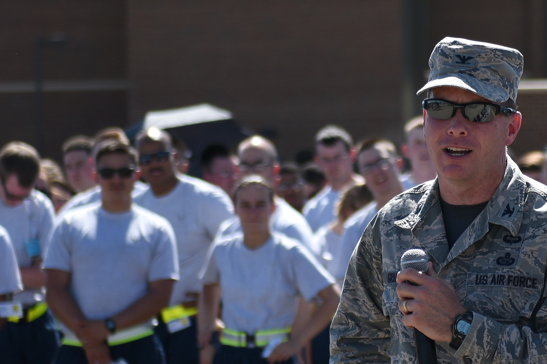 316 TRS wins Col. Grunwalds final drill competition > Goodfellow Air ...