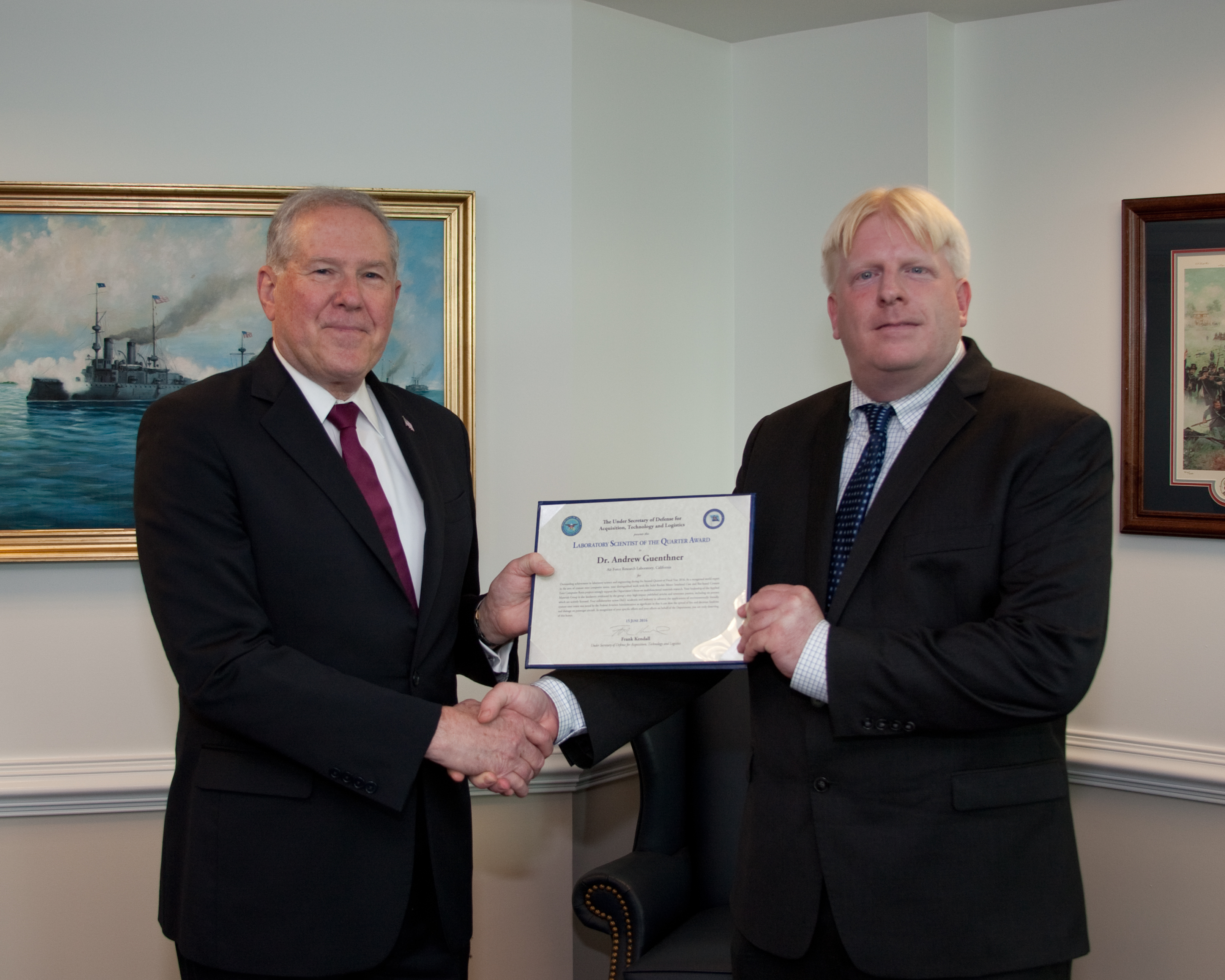 Edwards AFRL employee recognized as DOD Scientist of the Quarter for ...