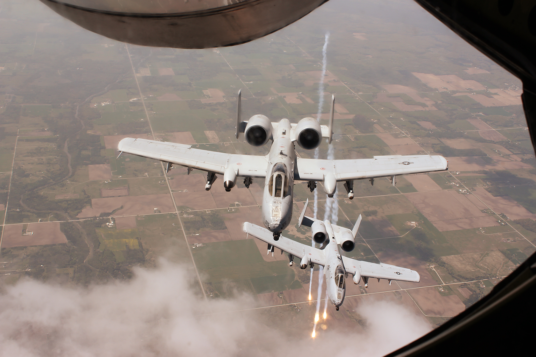 127th Wing Over Michigan