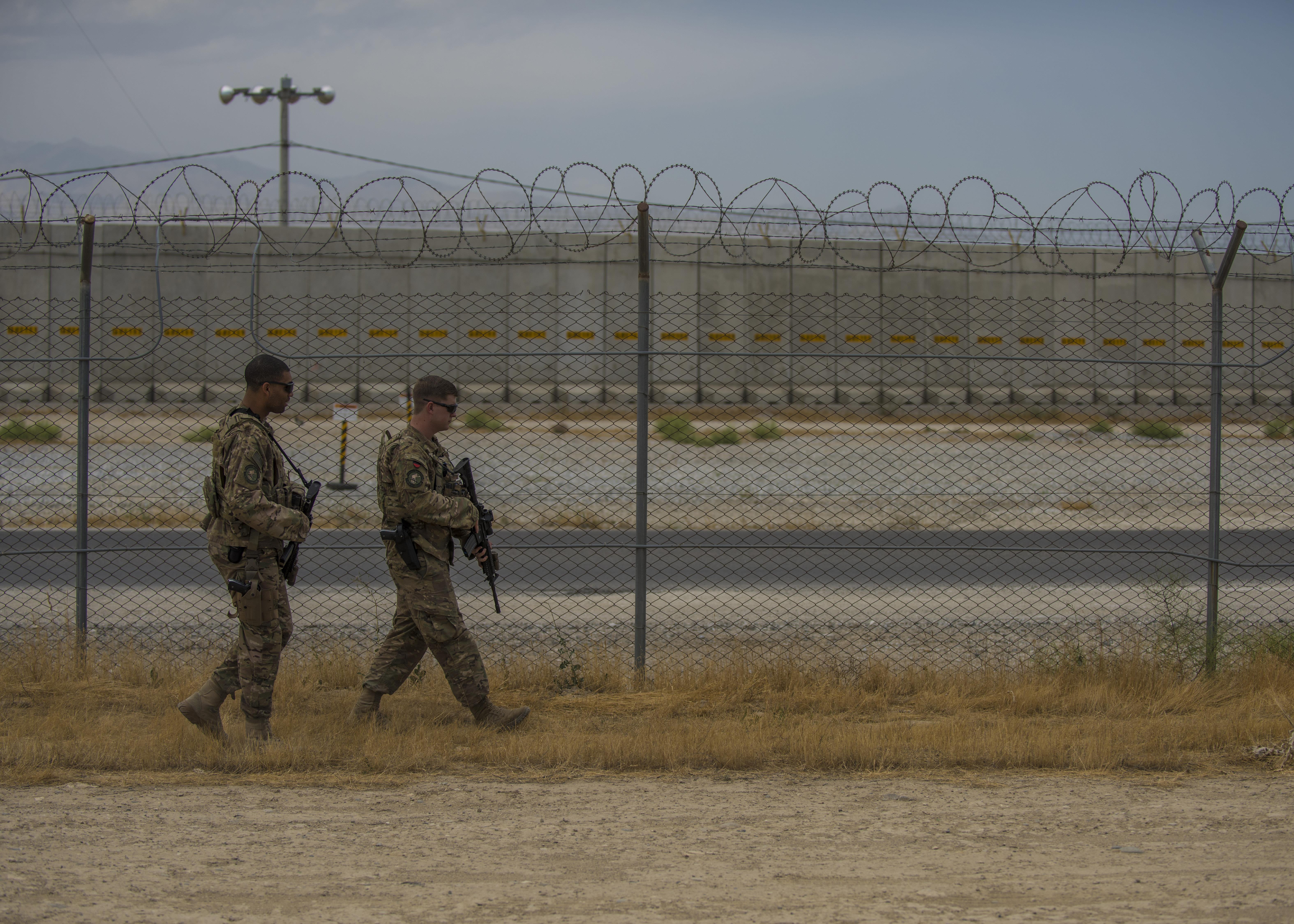 QRF secures the flightline