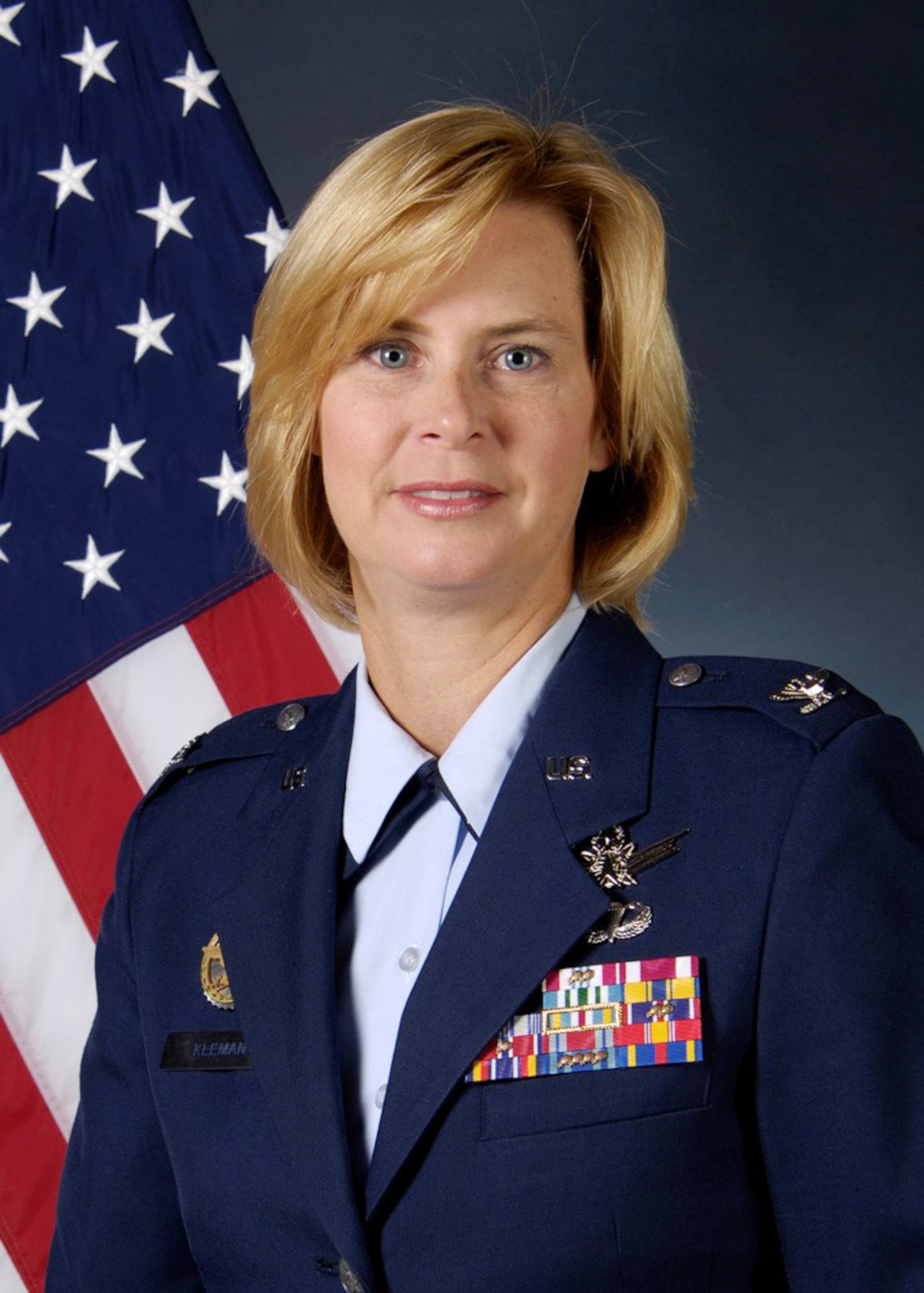 COLONEL CATHERINE "KATE" KLEMAN > Air Reserve Personnel Center > Display