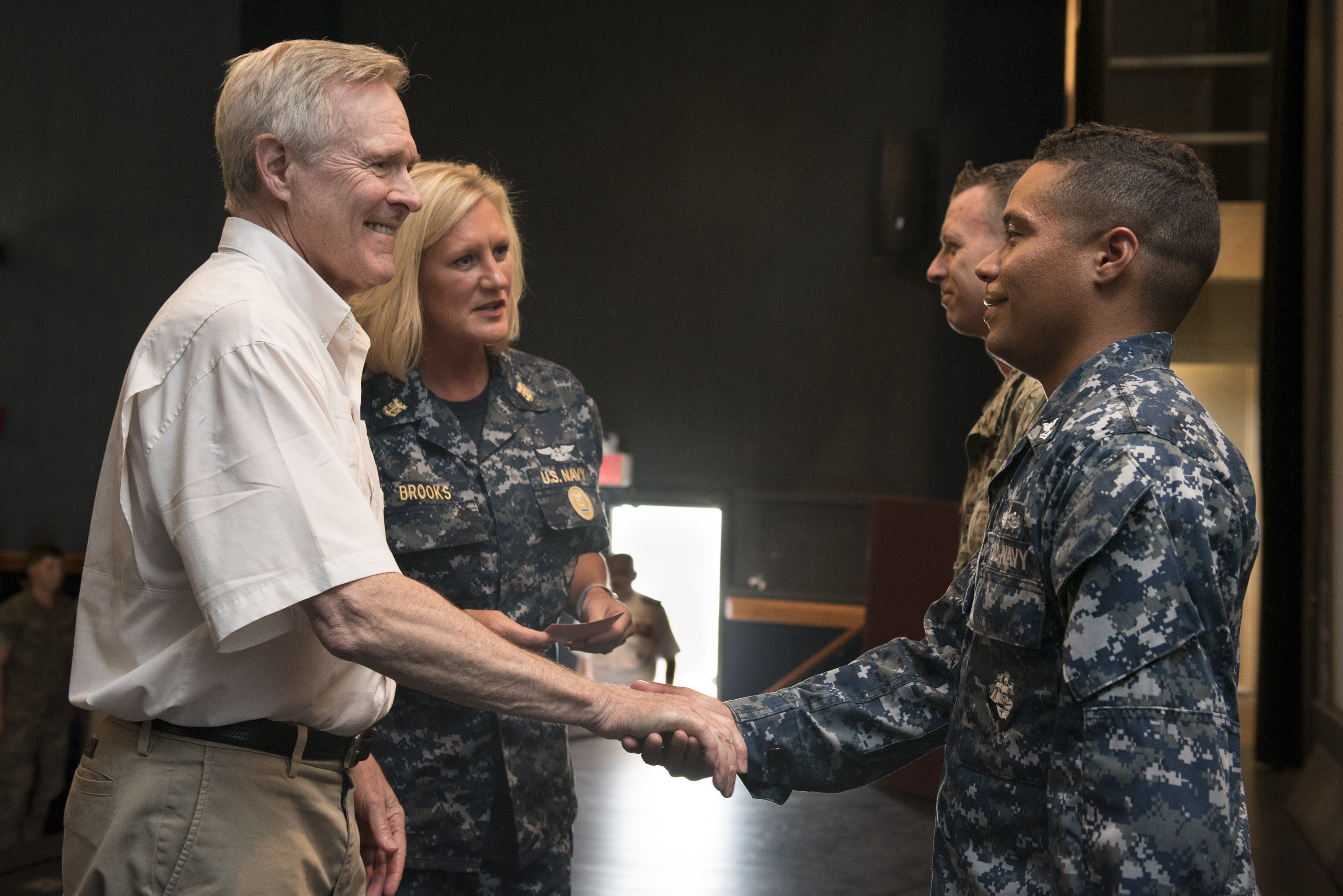 SECNAV Visits Rota Sailors, Marines > United States Navy > display ...