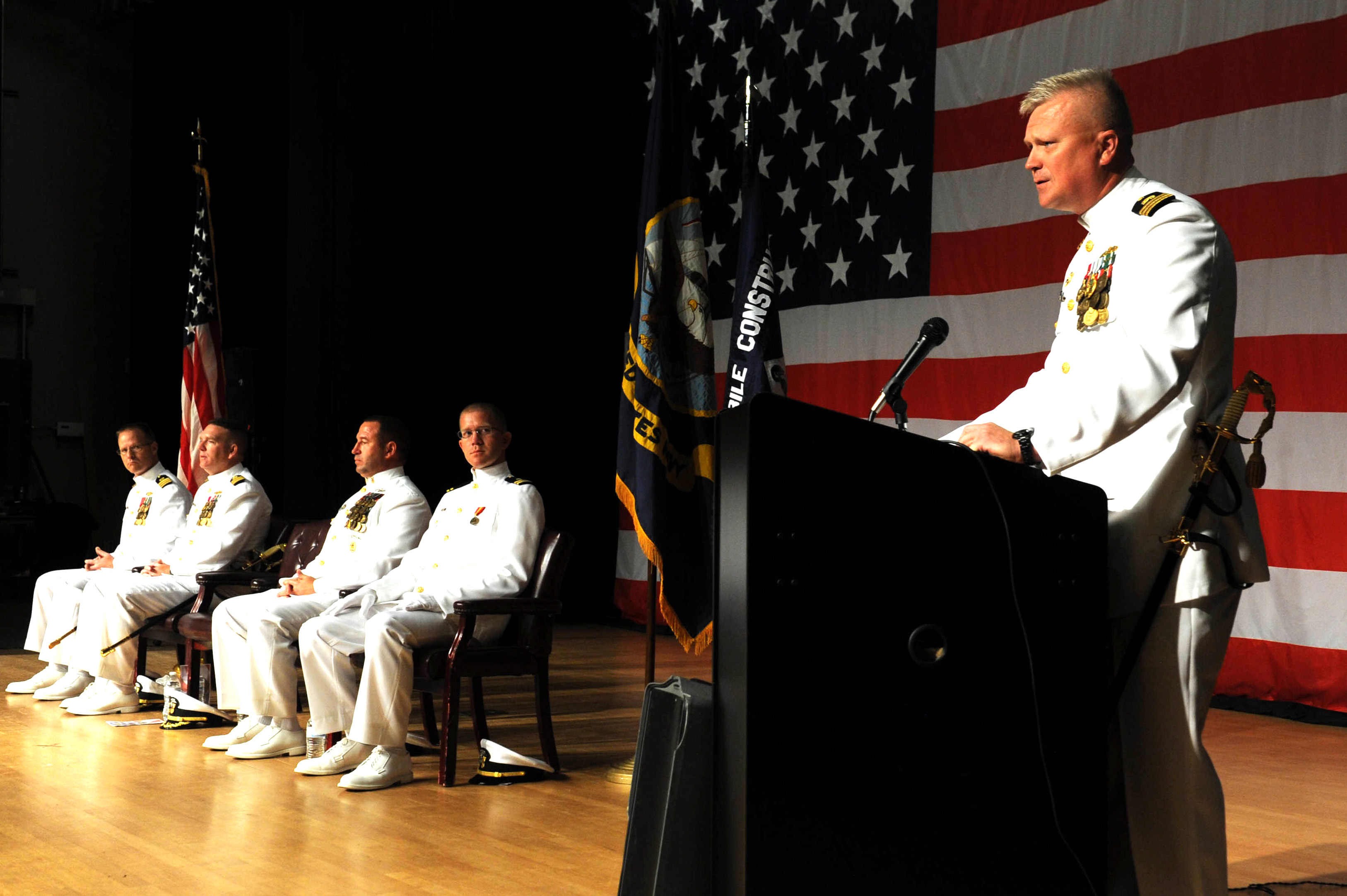 NMCB 1 Changes Command Aboard NCBC Gulfport > Seabee Magazine > News