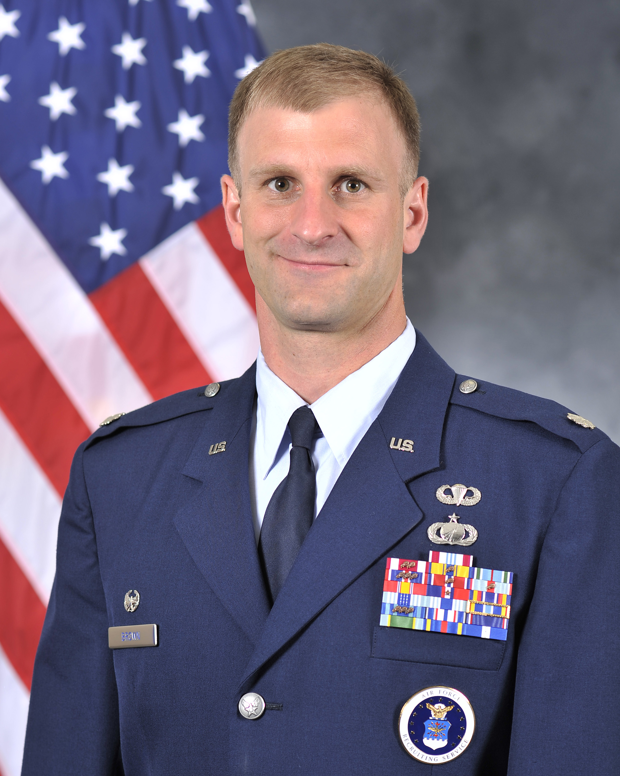 LIEUTENANT COLONEL JOEL N. BROWN > Air Force Recruiting Service > Display LIEUTENANT COLONEL JOEL N. BROWN > Air Force Recruiting Service > Display