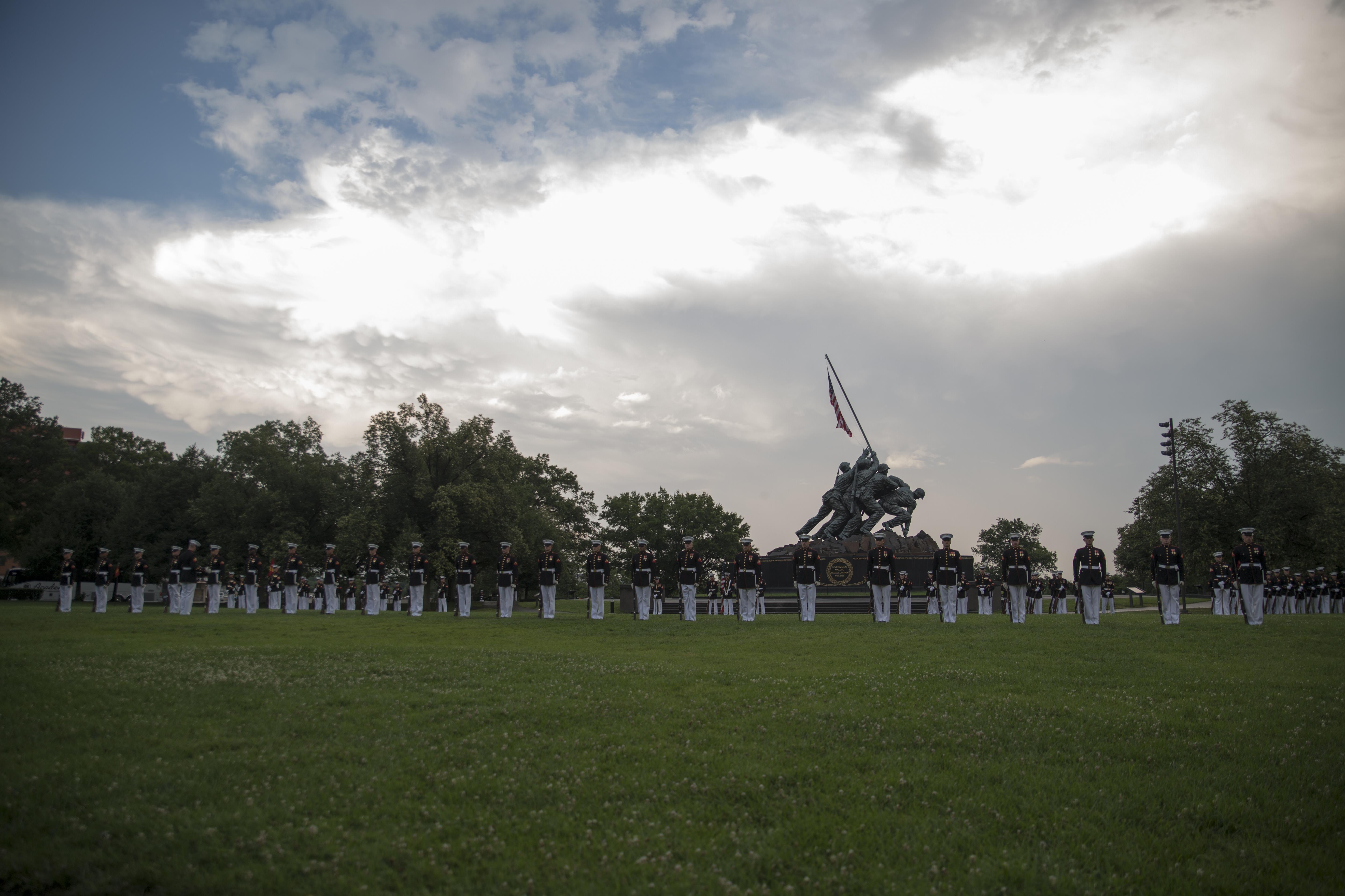 NCO Sunset Parade