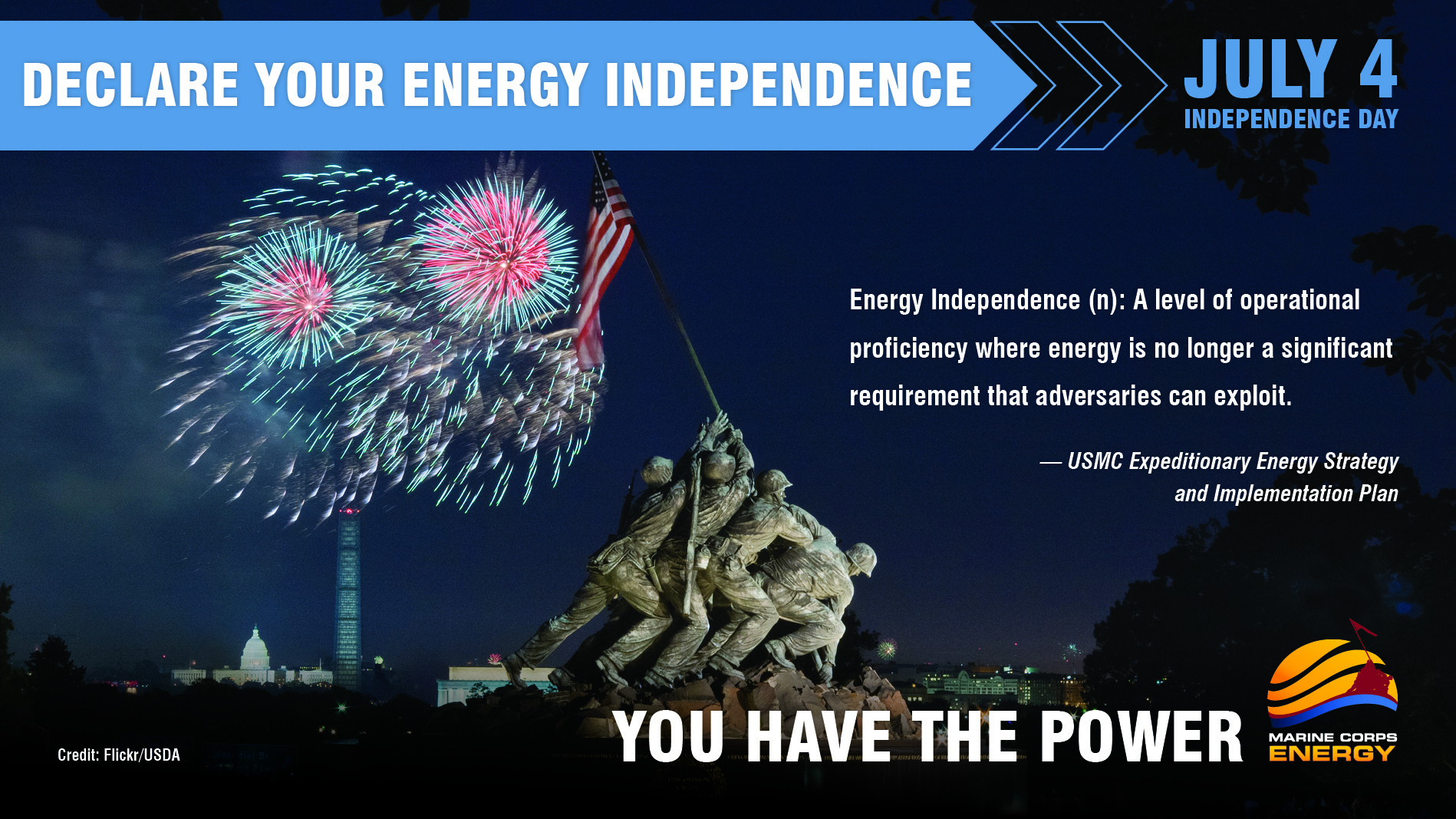 Declare your energy independence