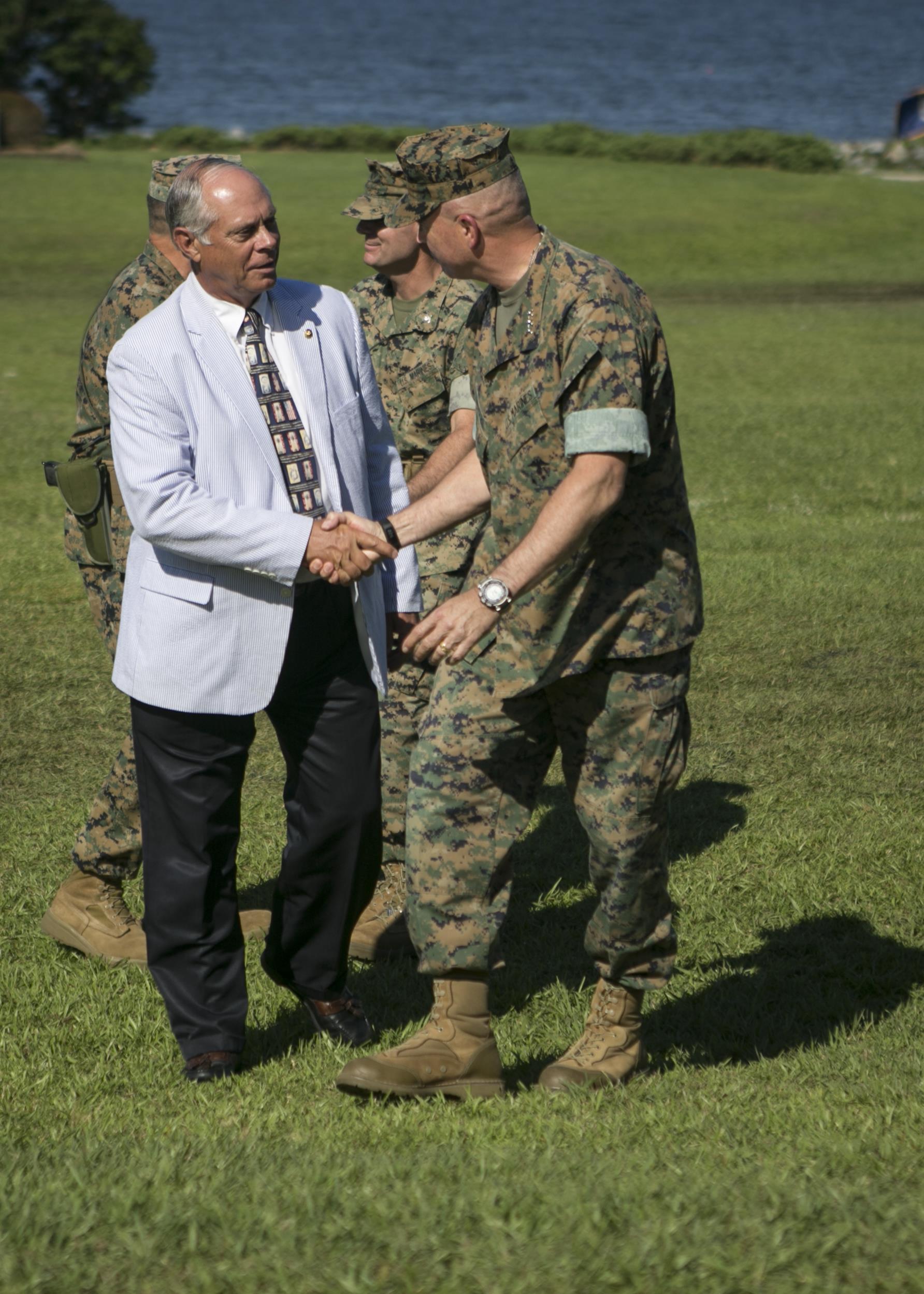 Commander of U.S. Marine Forces Command attends 2nd Marine Logistics ...