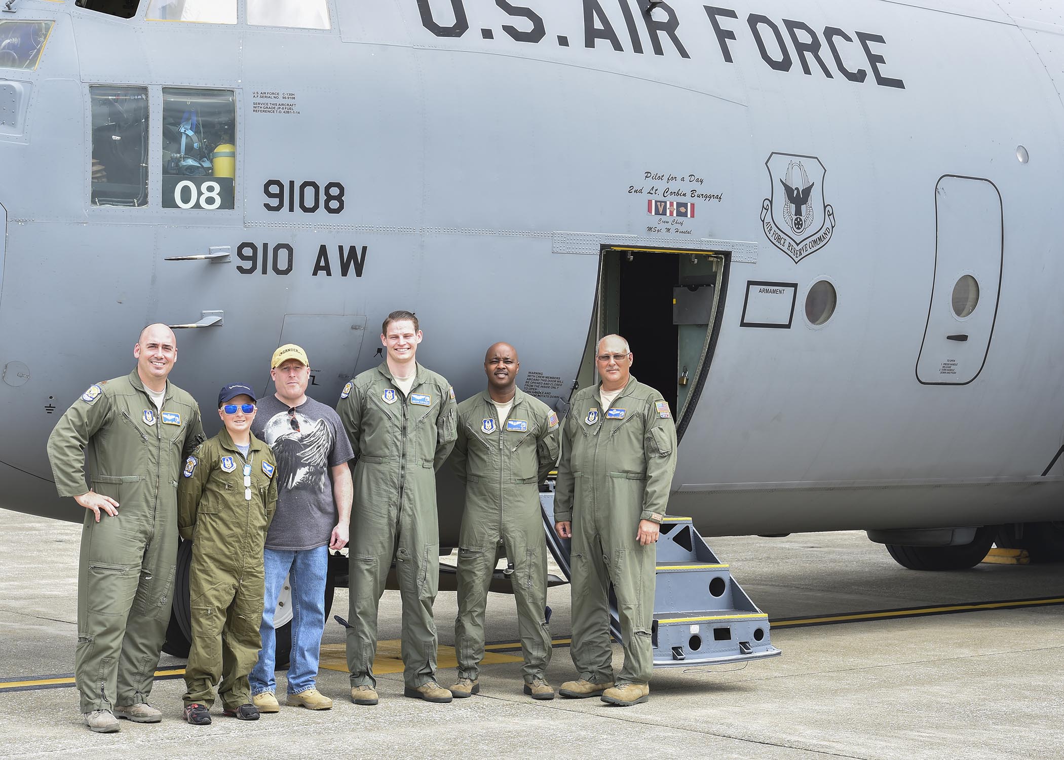 Burggraf becomes 63rd Pilot for a Day