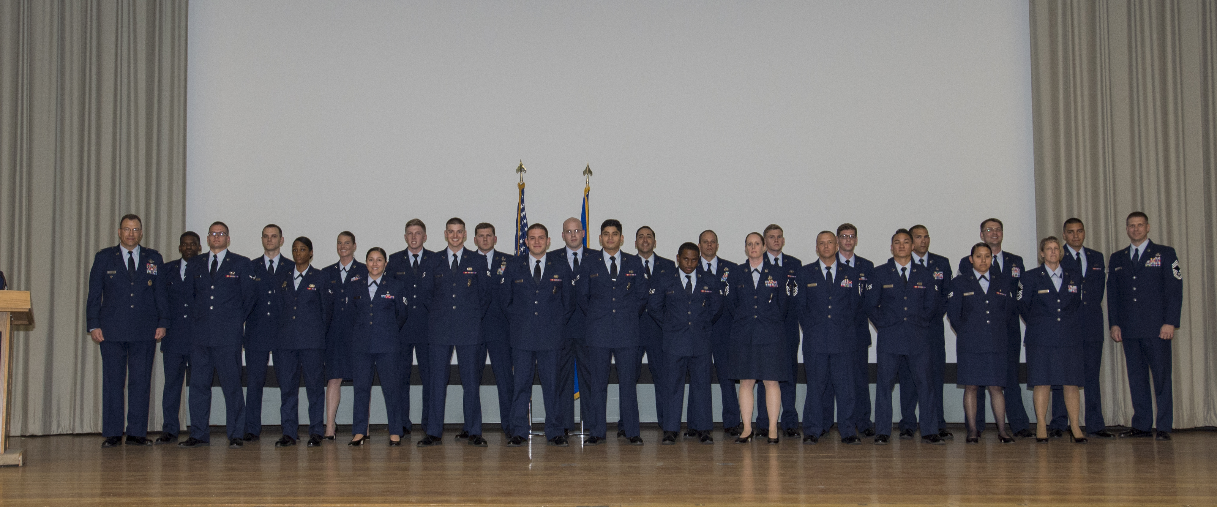40 enlisted promotees celebrated at ceremony > Edwards Air Force Base ...