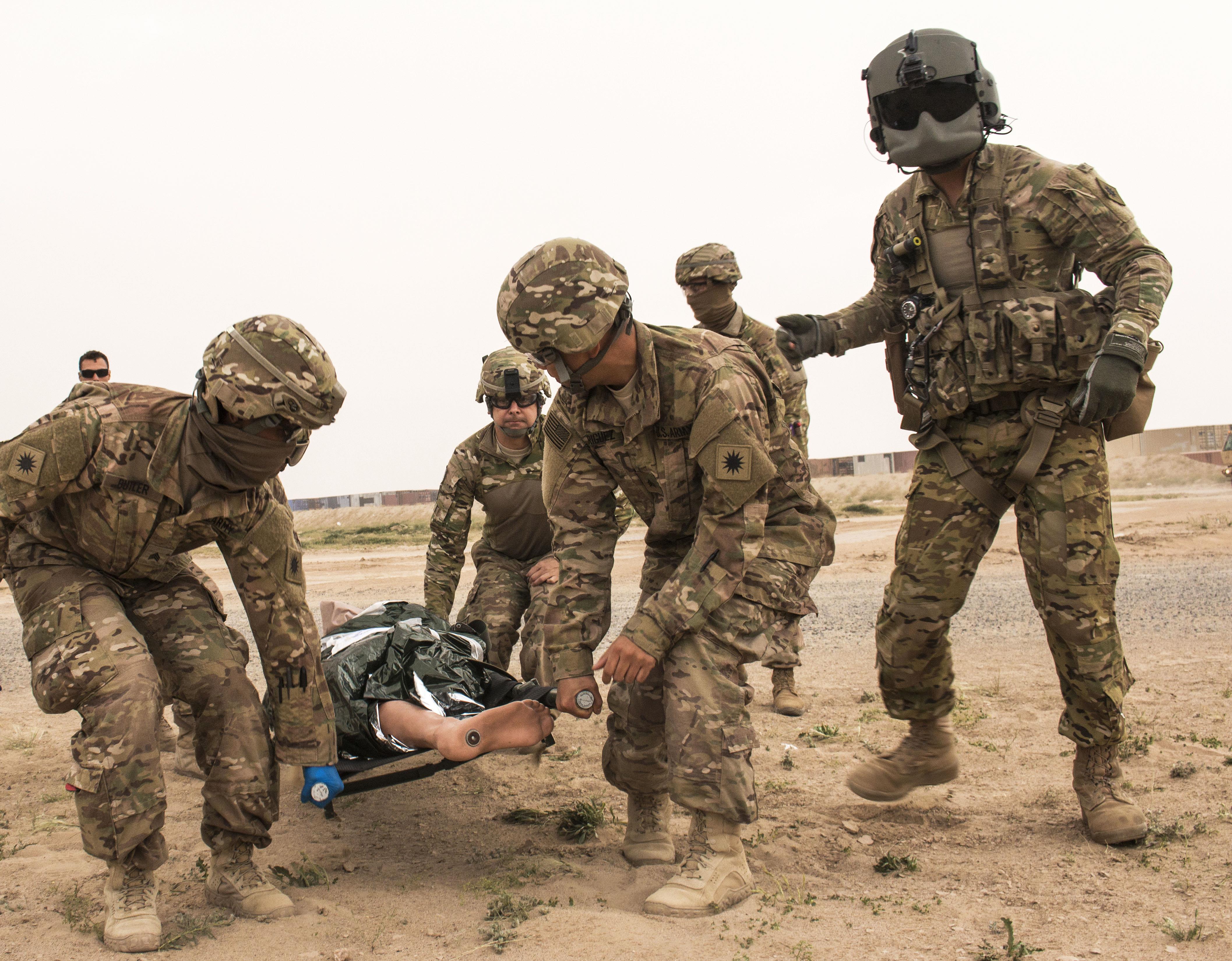 Transporting a Casualty