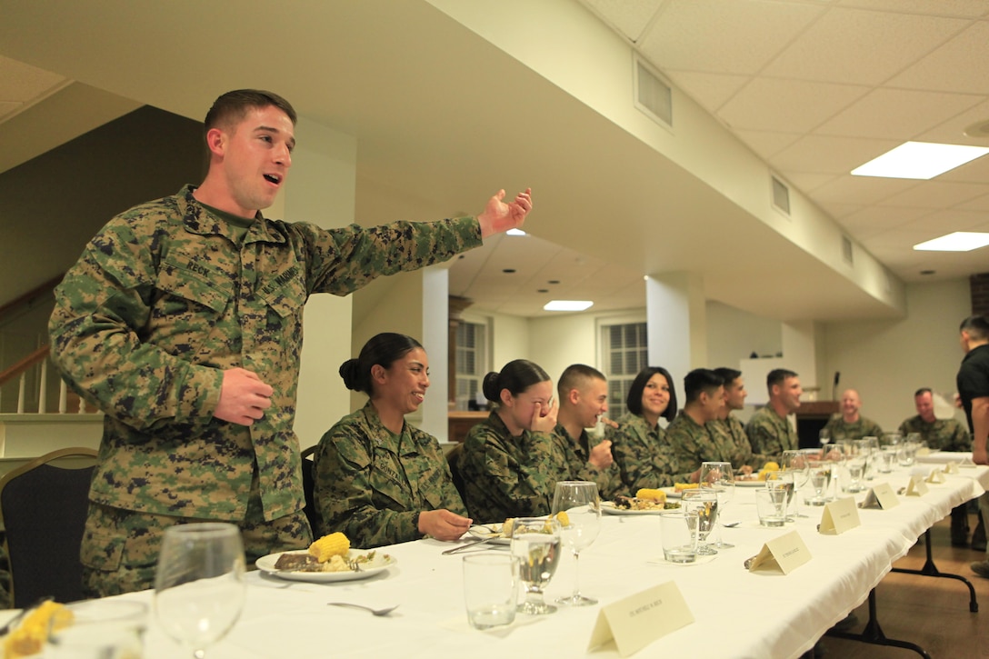 CBIRF Corporals Course conduct Mess Night