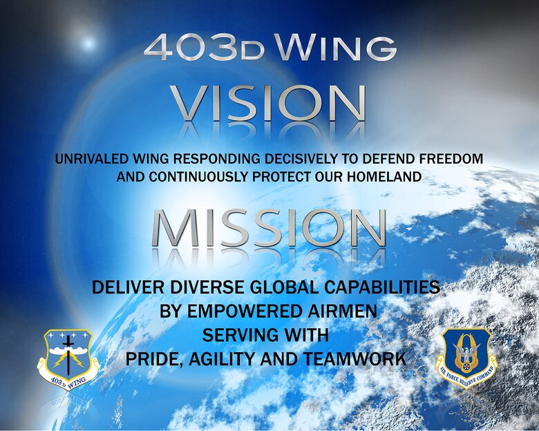 Wing has new vision, mission statements > 403rd Wing > Display