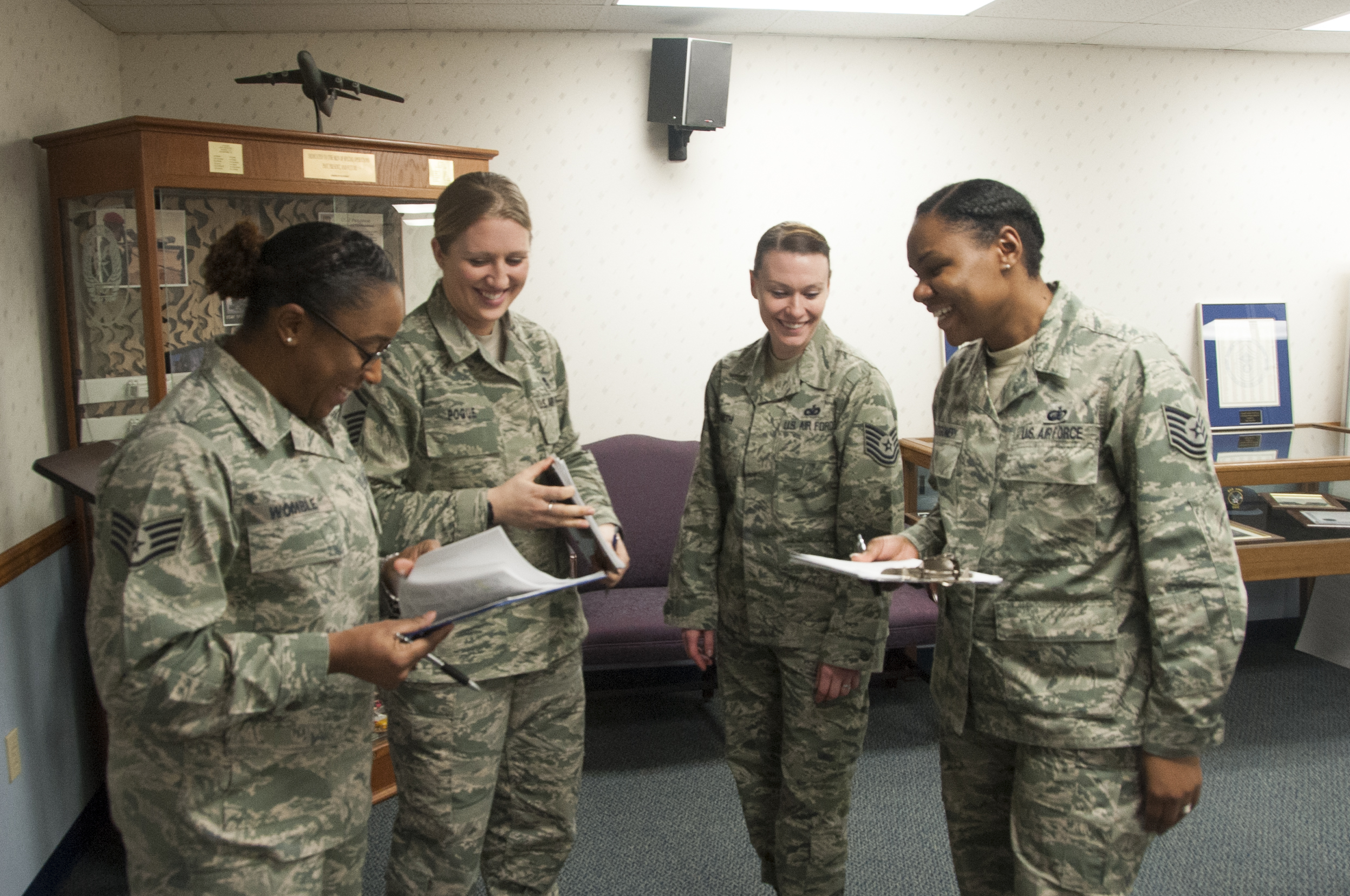 All-female cadre mold MDL service members
