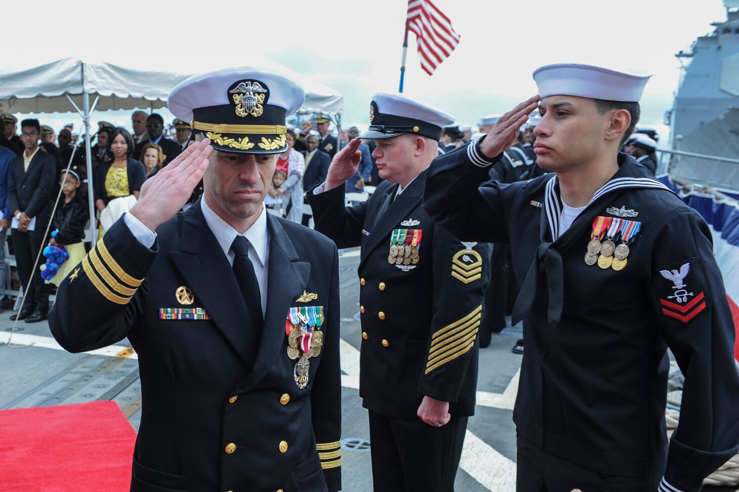 USS Roosevelt Holds Change of Command > United States Navy > display ...