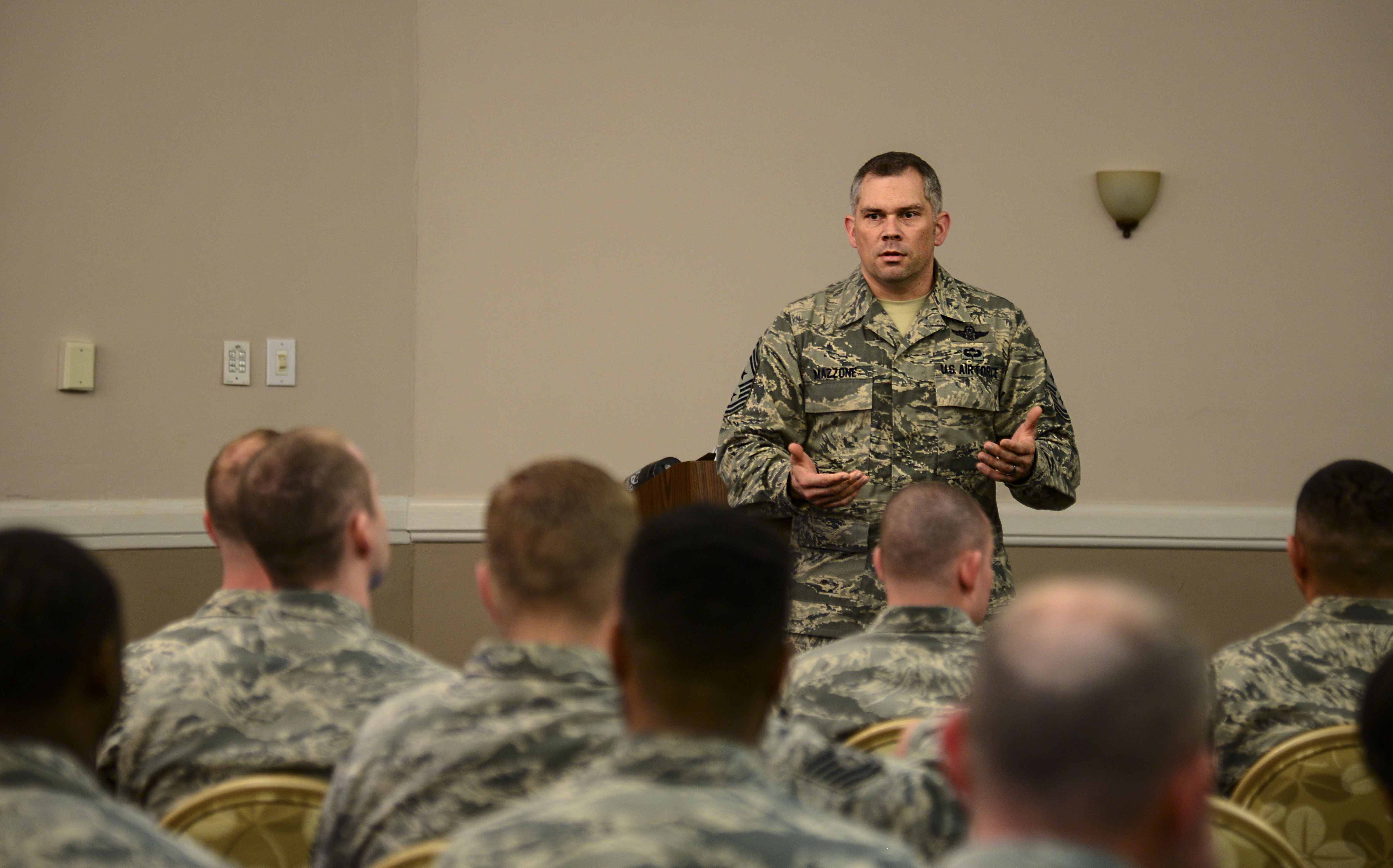 Command Chief shares views on enlisted force distribution > Barksdale ...