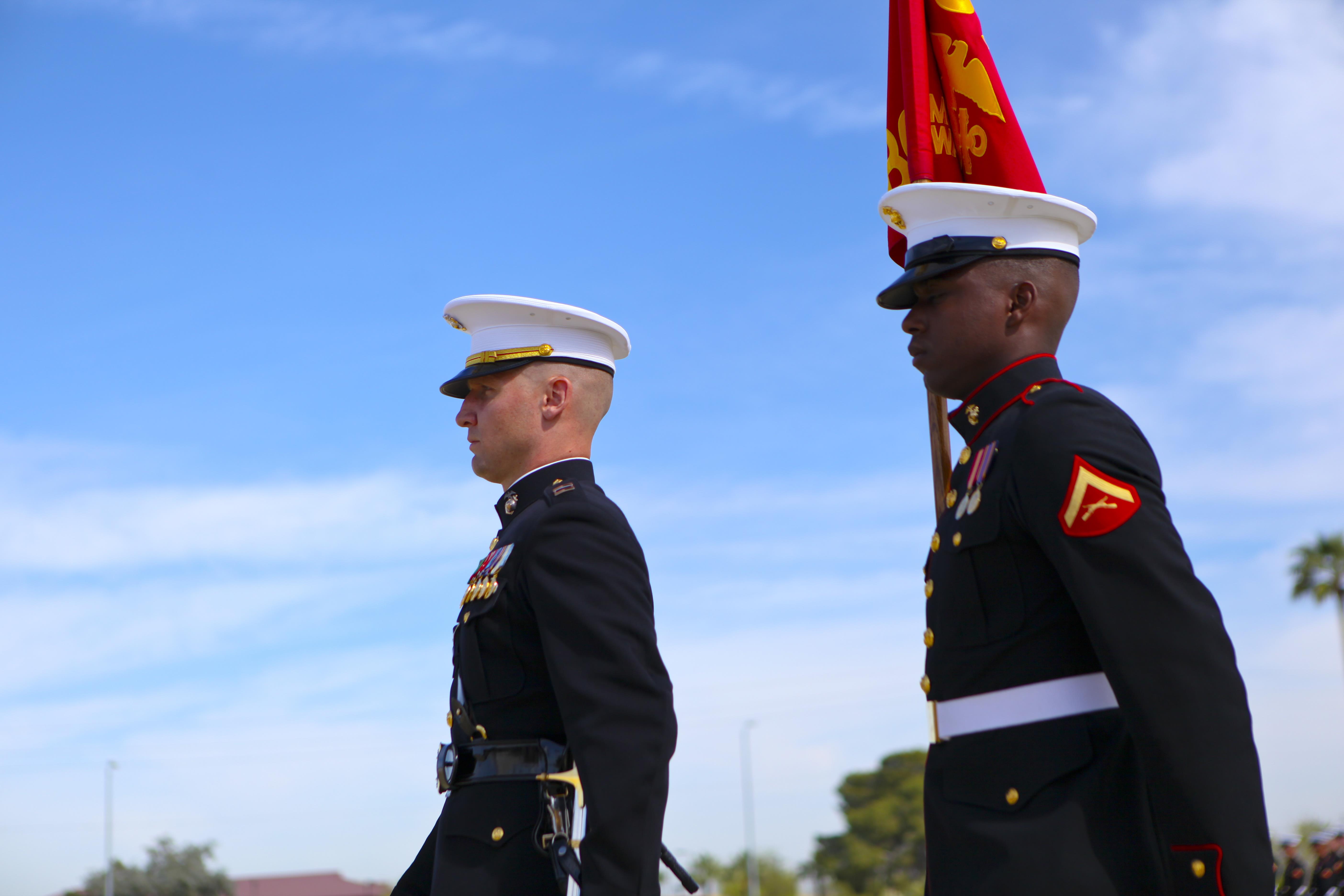 Marine Corps Battle Color Ceremony