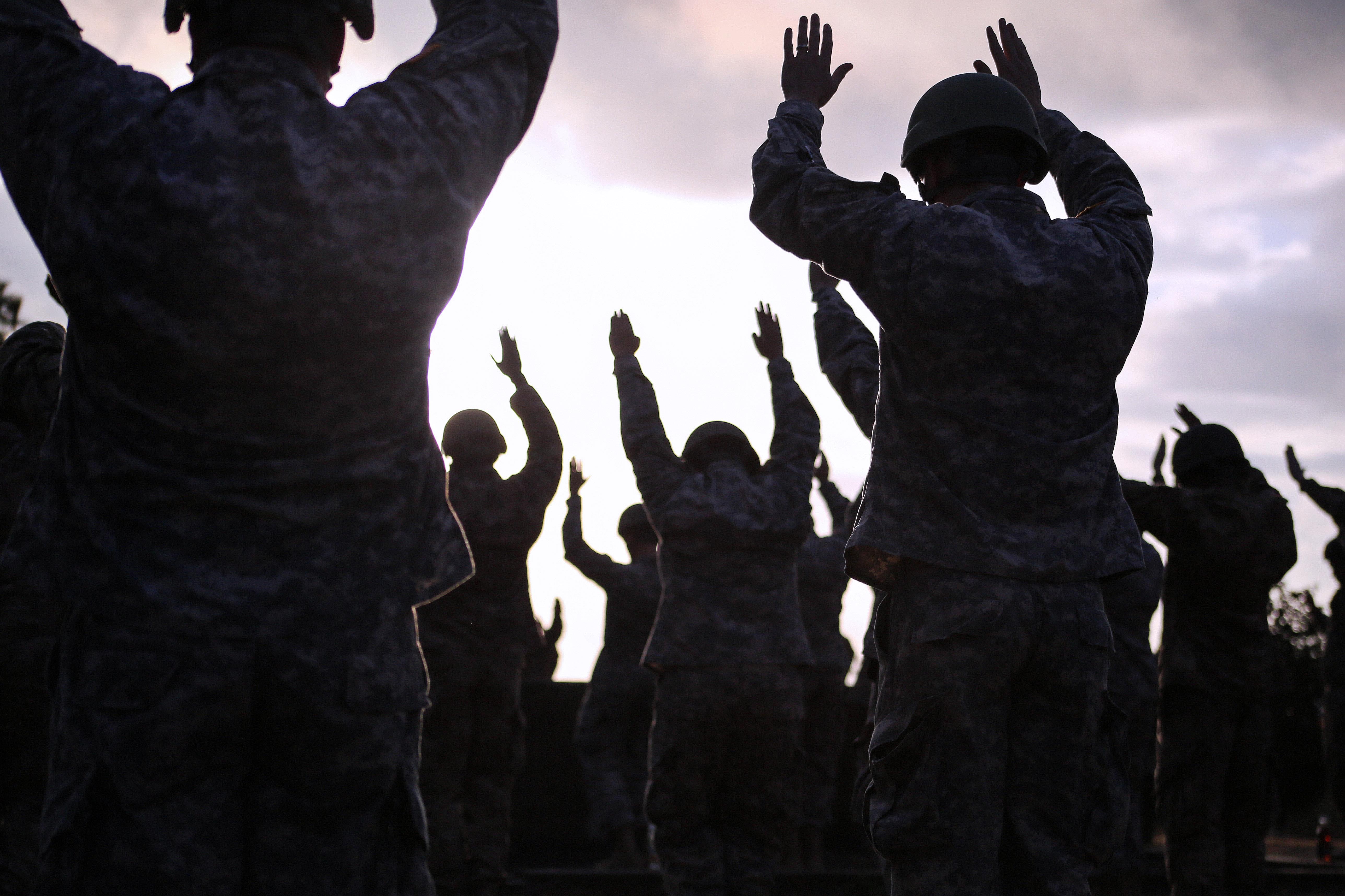 Morning Exercises | U.S. Department of War