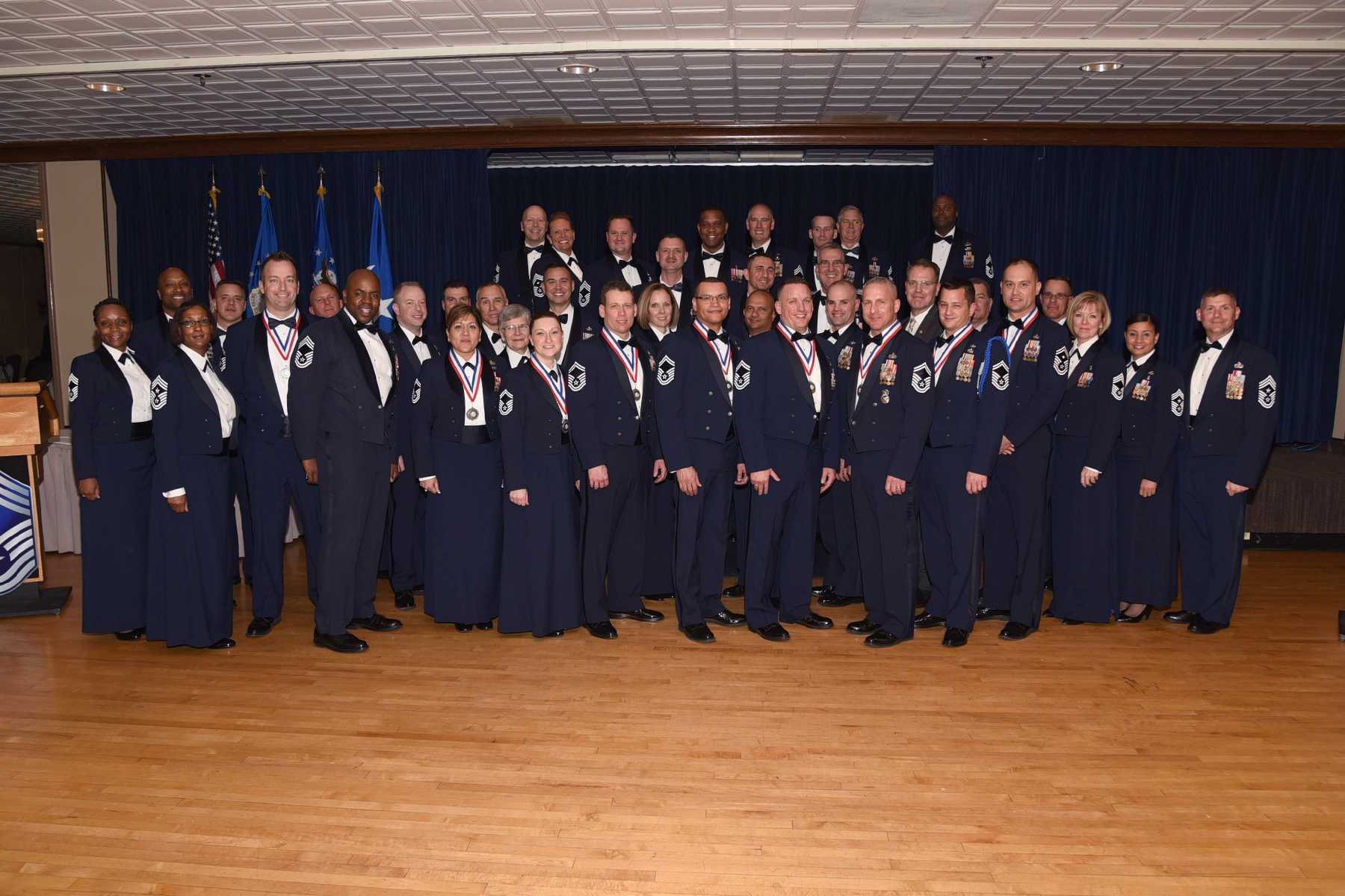 Air Force Space Command commander welcomes new chief master sergeants ...
