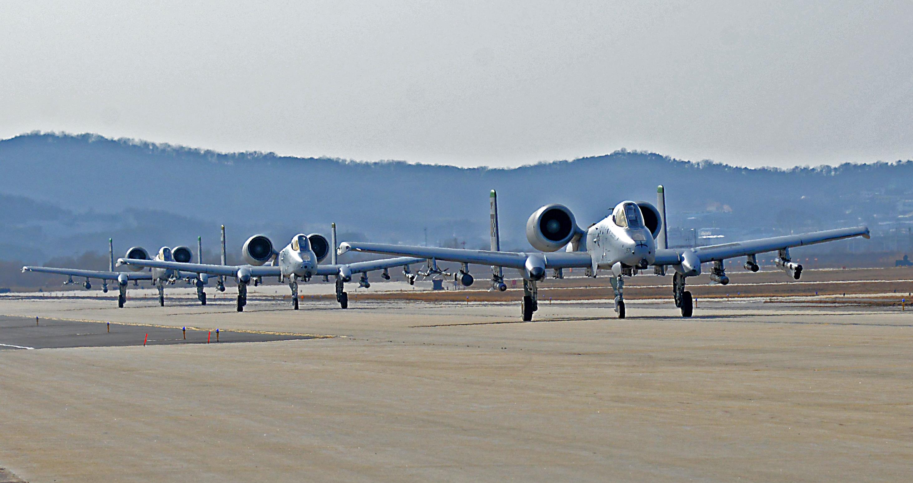 A-10s take off for BM 16-01 > Osan Air Base > Article Display