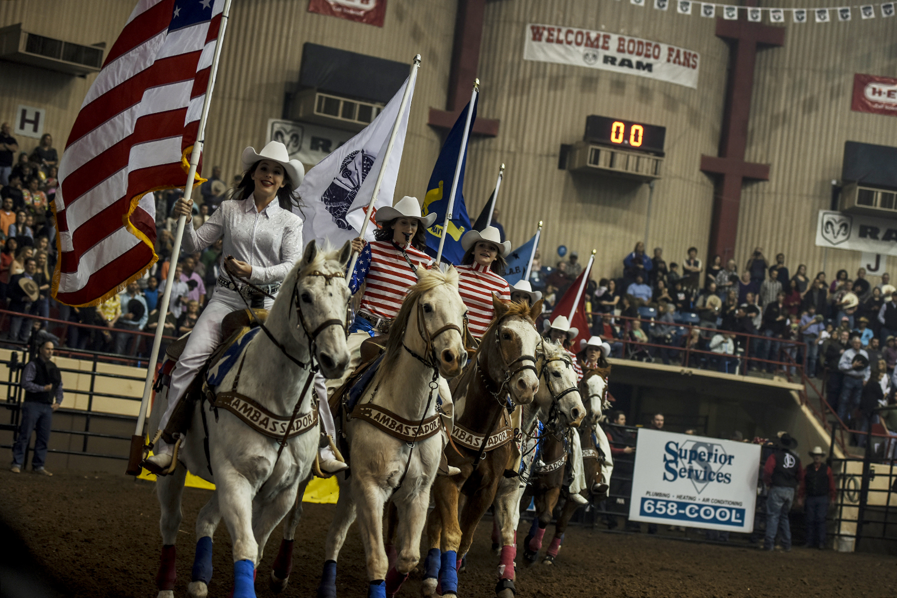 San Angelo rodeo honors military