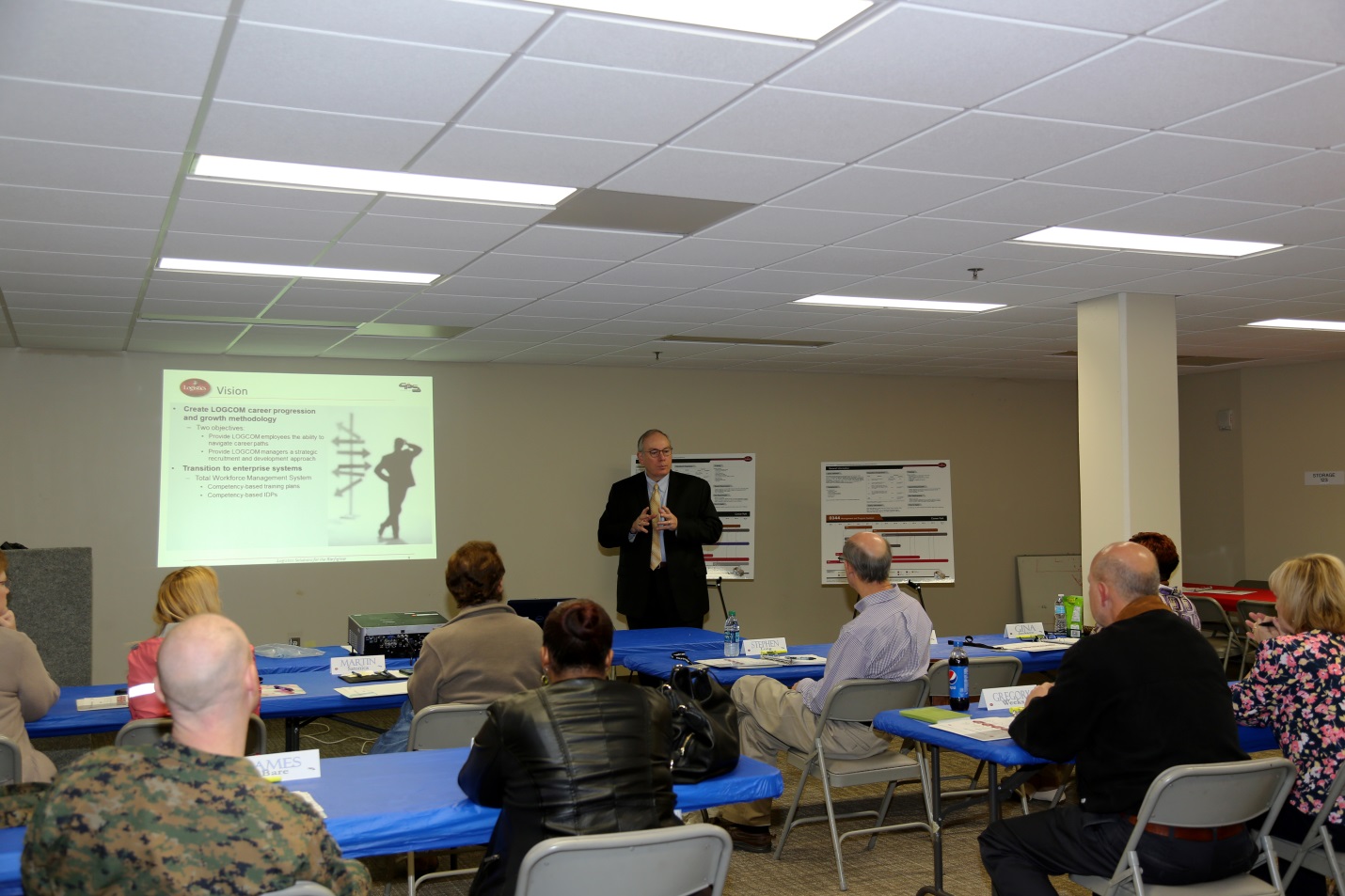 Manpower Office receives training