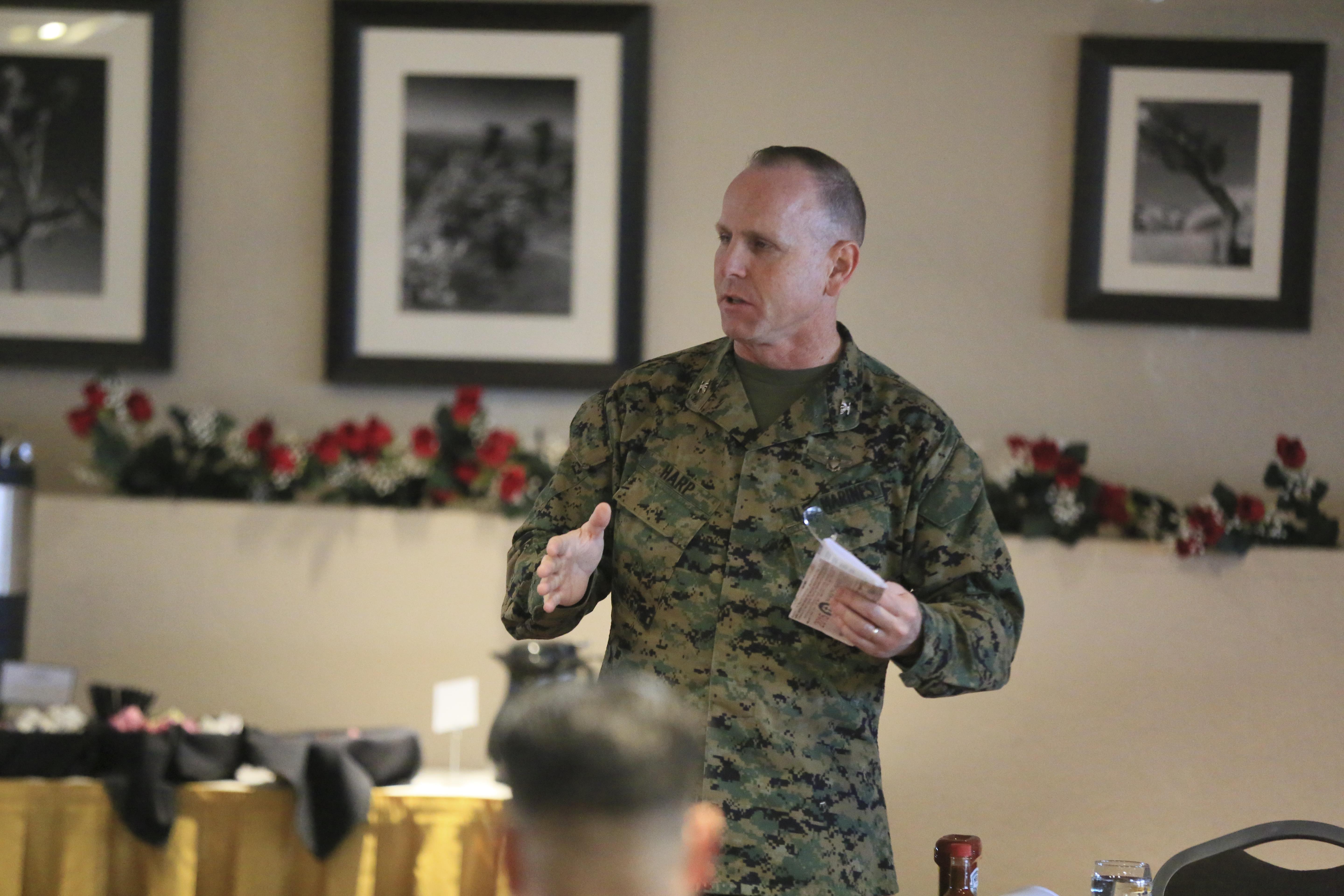 Leadership takes first steps in fund drive > Marine Corps Air Ground ...
