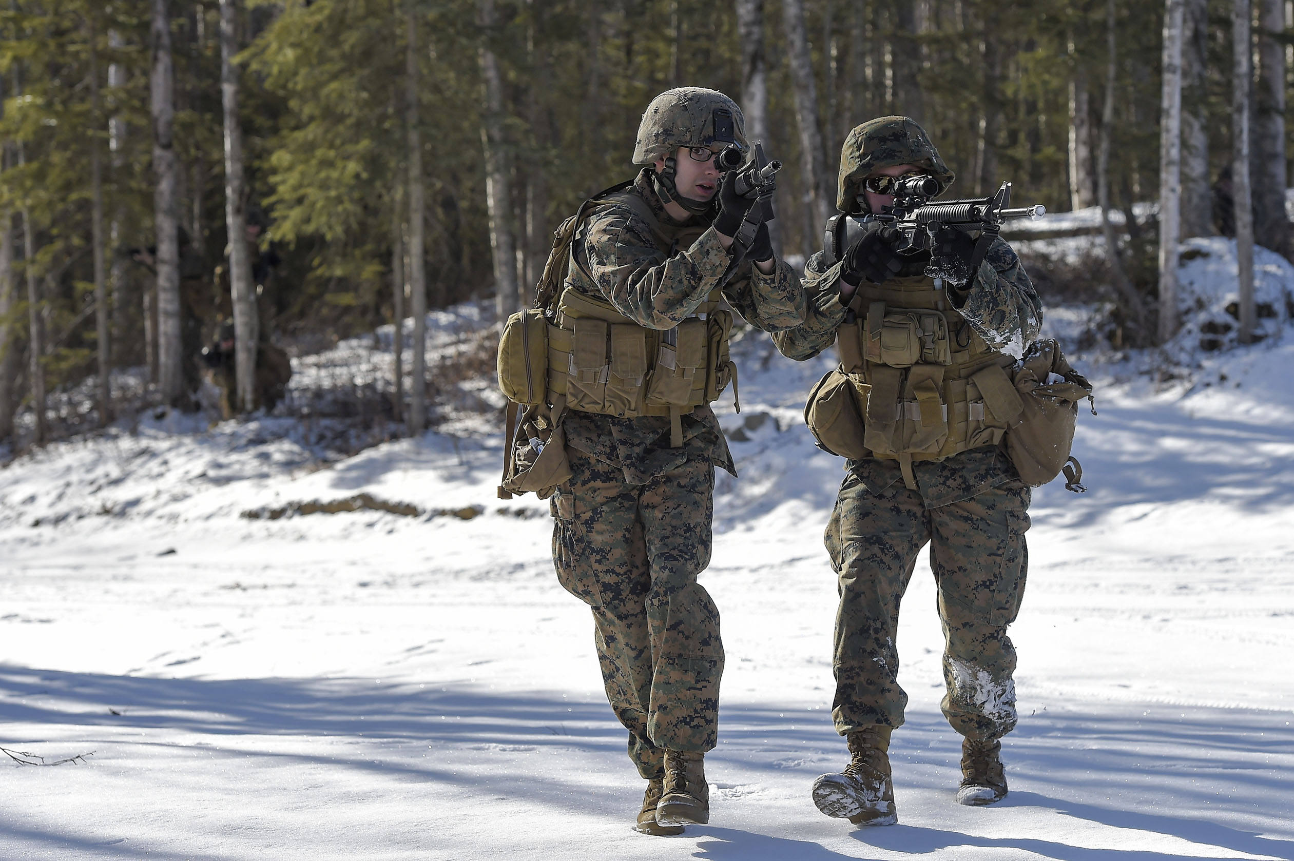 Alaskan Marines conduct urban operations training > Joint Base ...