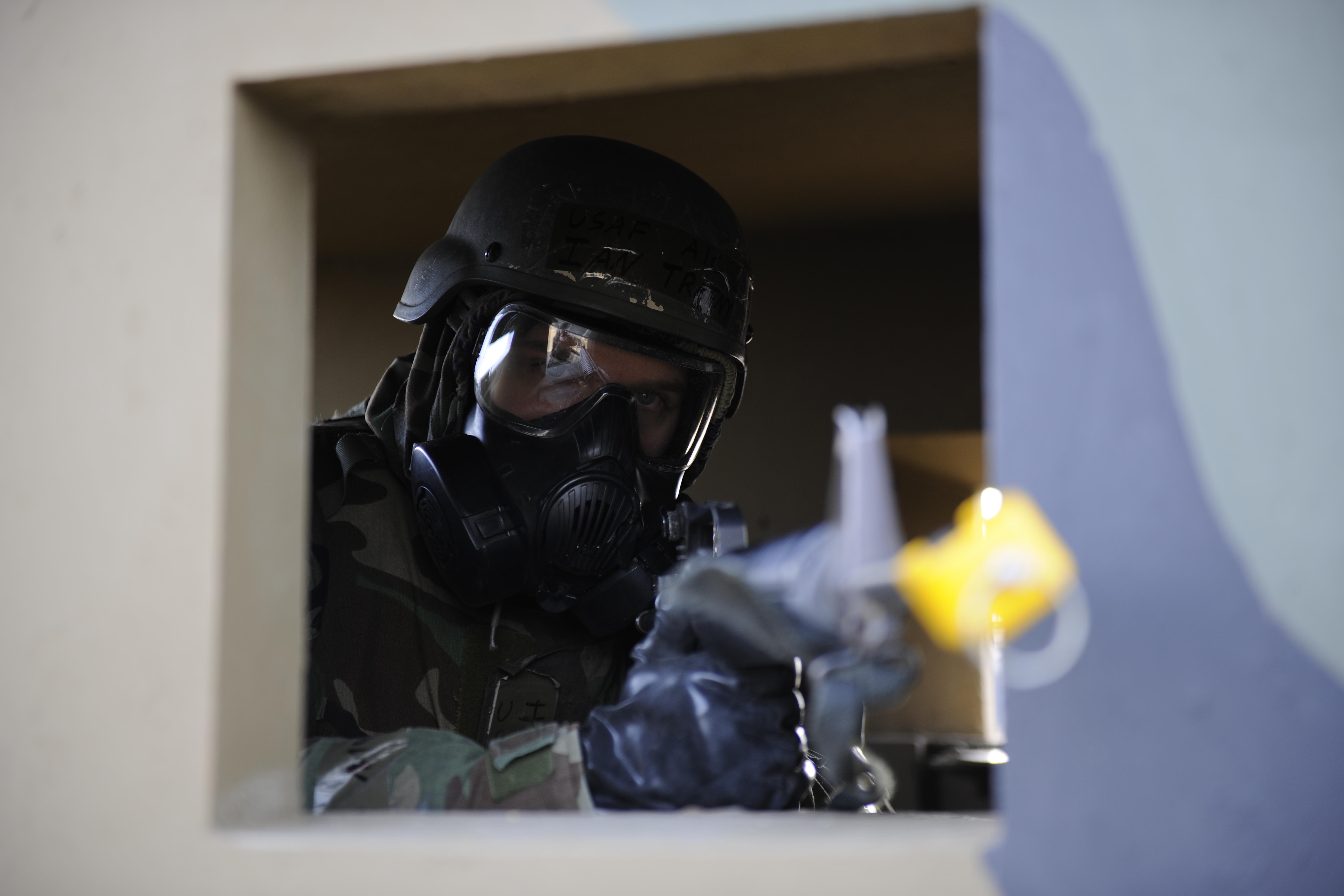 Wolf Pack security forces, augmentees work together to defend base ...