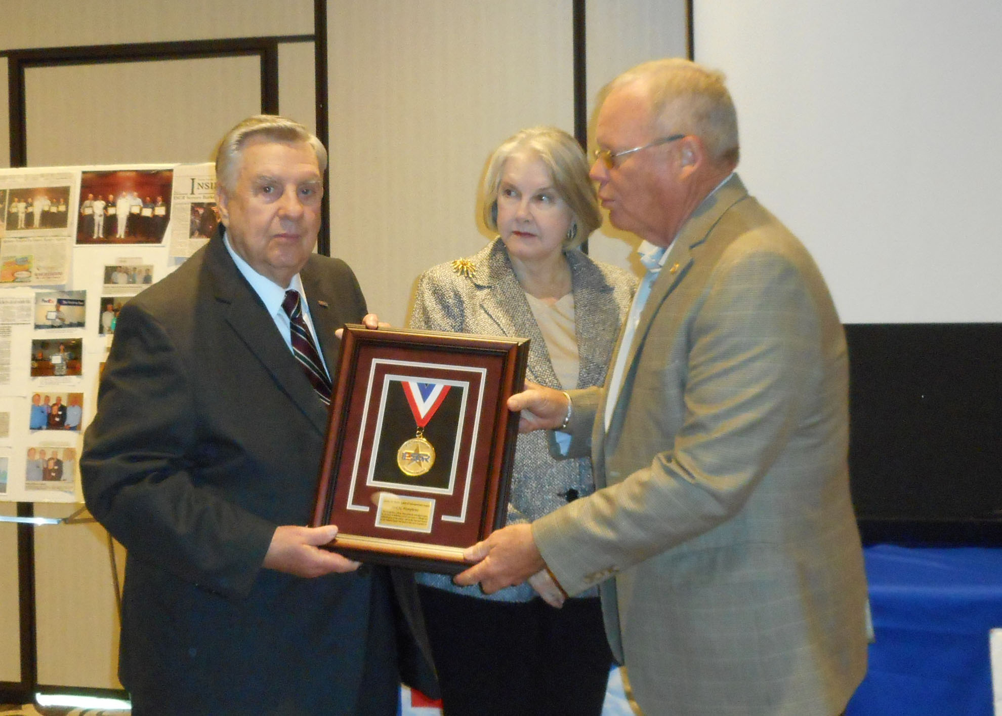 ESGR Roche Spirt of Volunteerism Award given to Jack Humphries > 307th ...