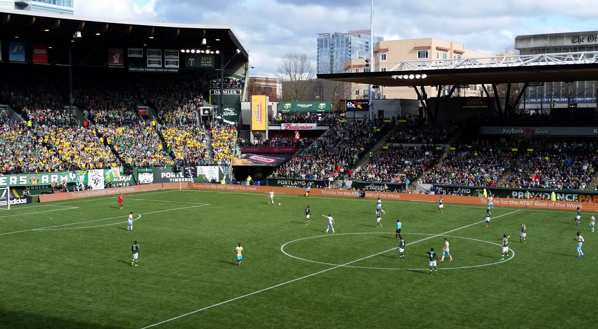 Back on the Pitch: Base Honor Guard ready to support another Portland ...