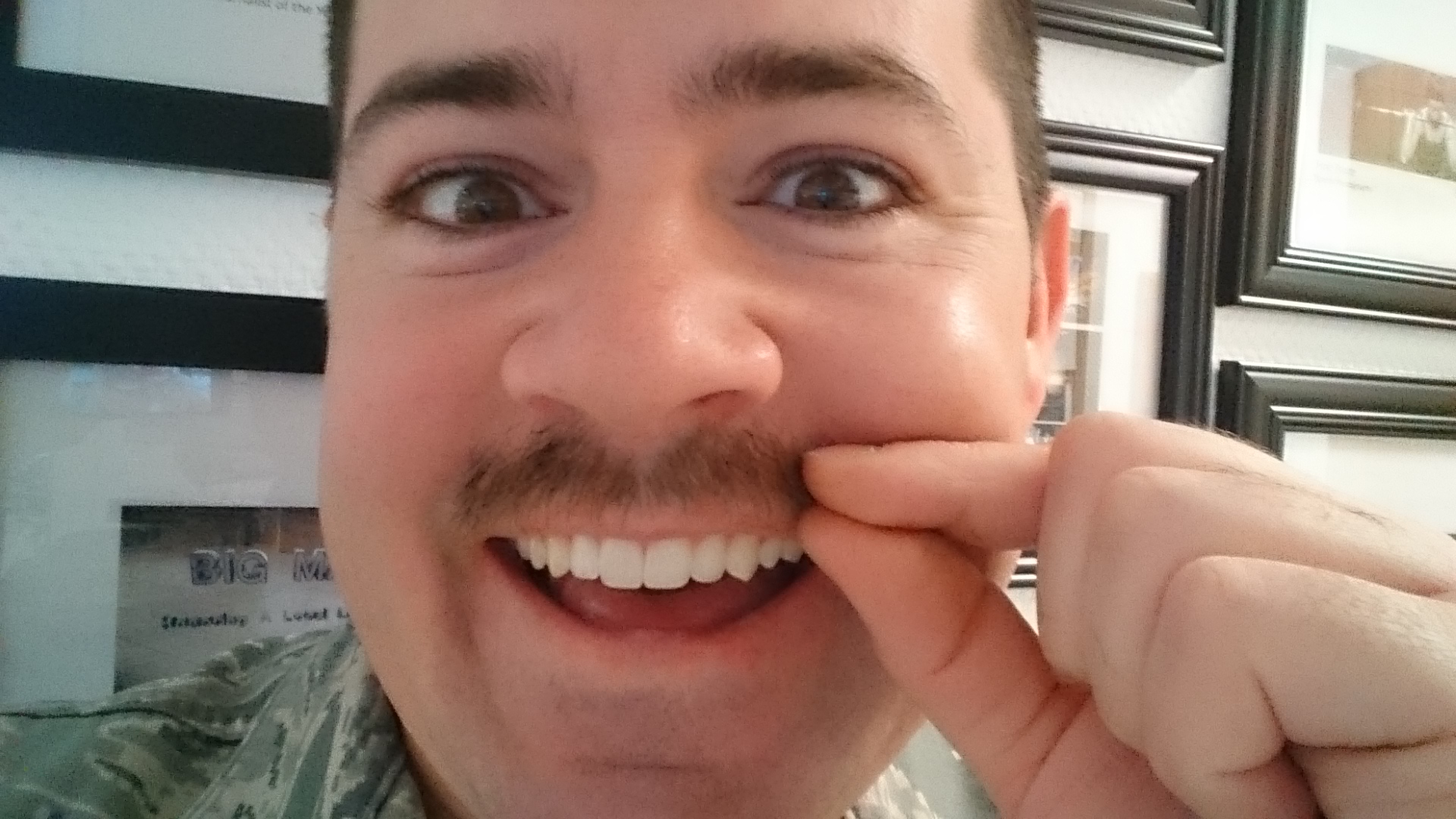Mustache March, an Air Force tradition > U.S. Air Forces in Europe ...