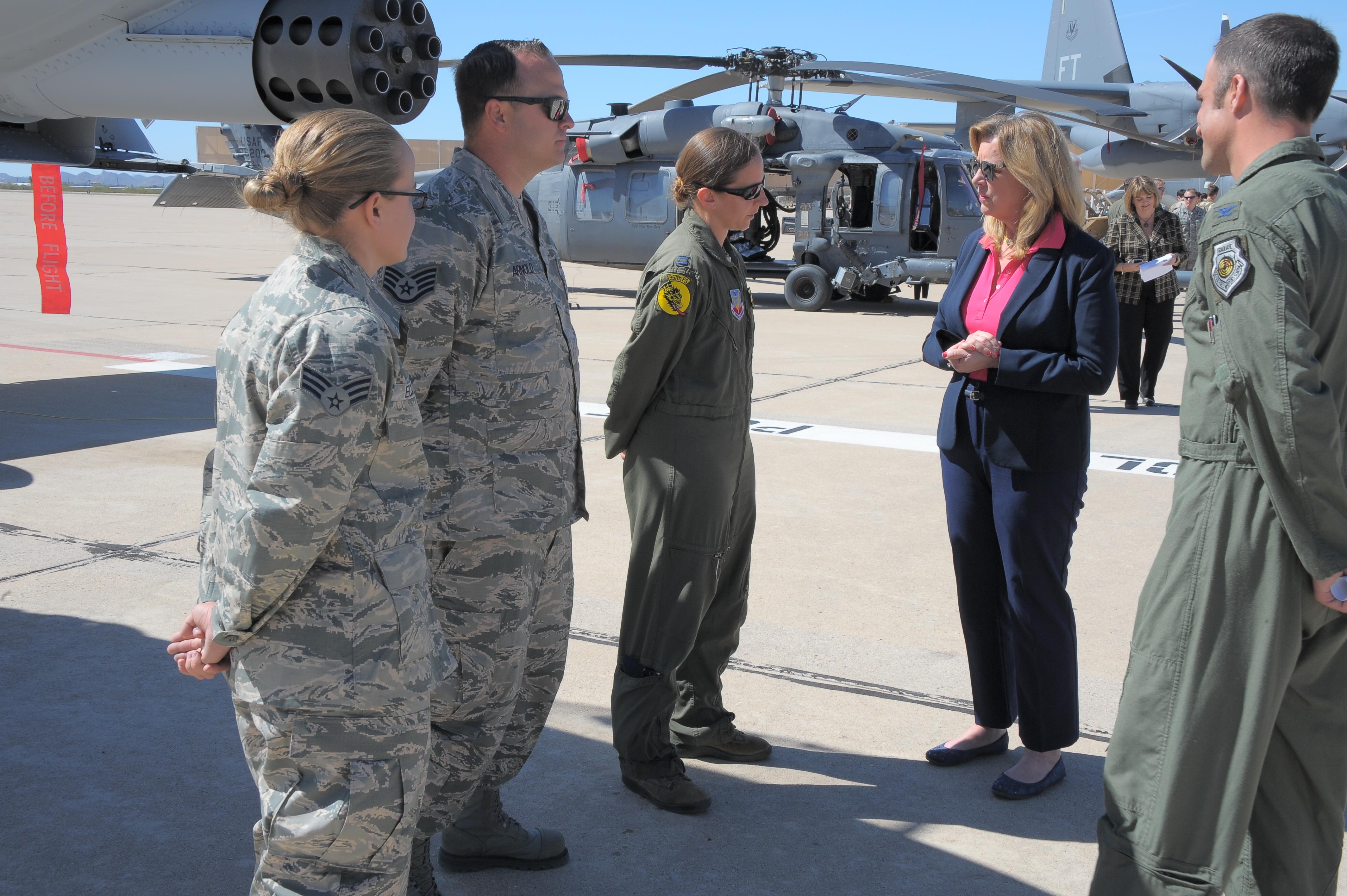 SecAF & U.S. Deputy Secretary of Energy visit Davis-Monthan Air Force ...