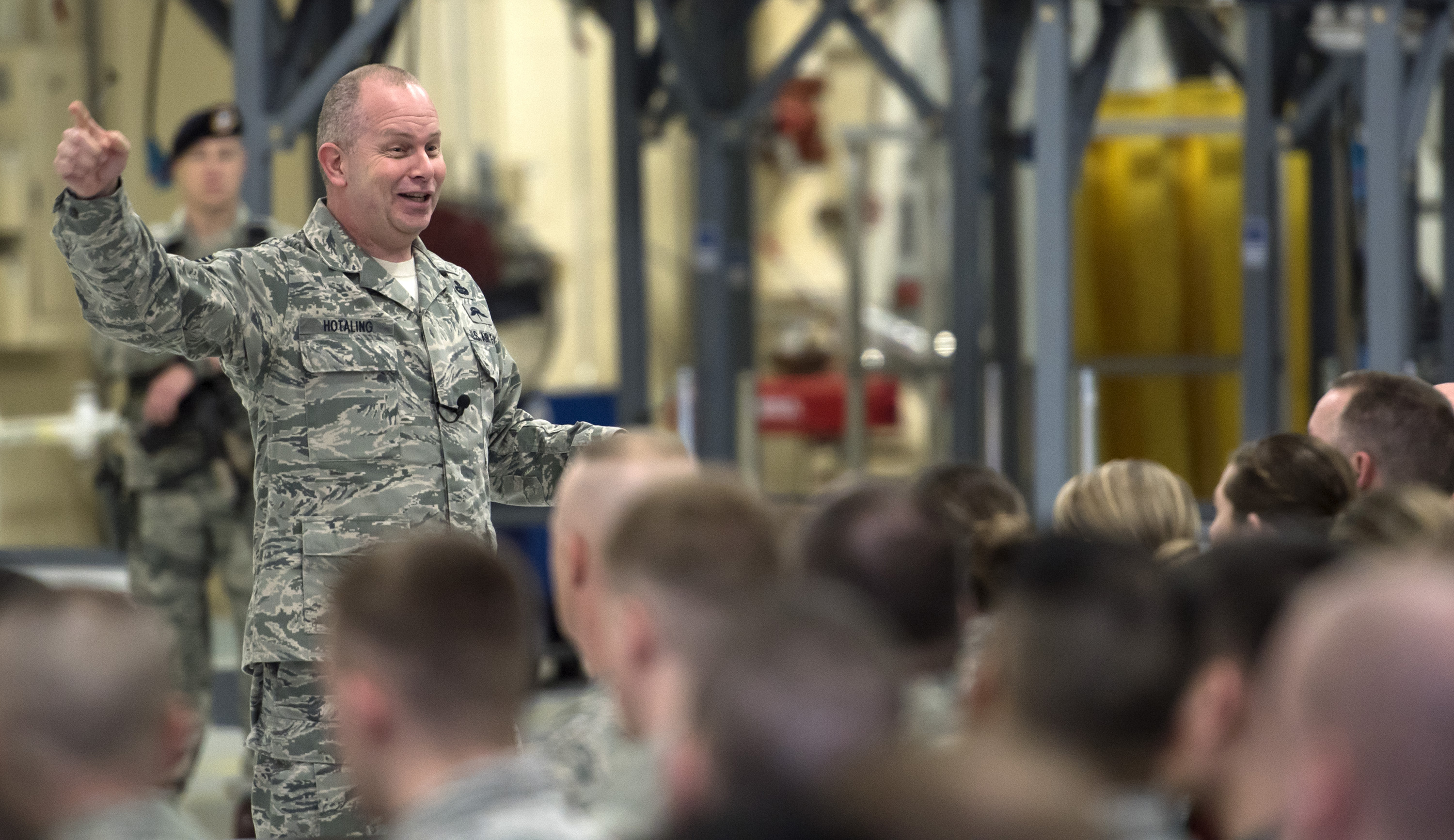 ANG command chief holds town hall with Airmen > Air National Guard ...