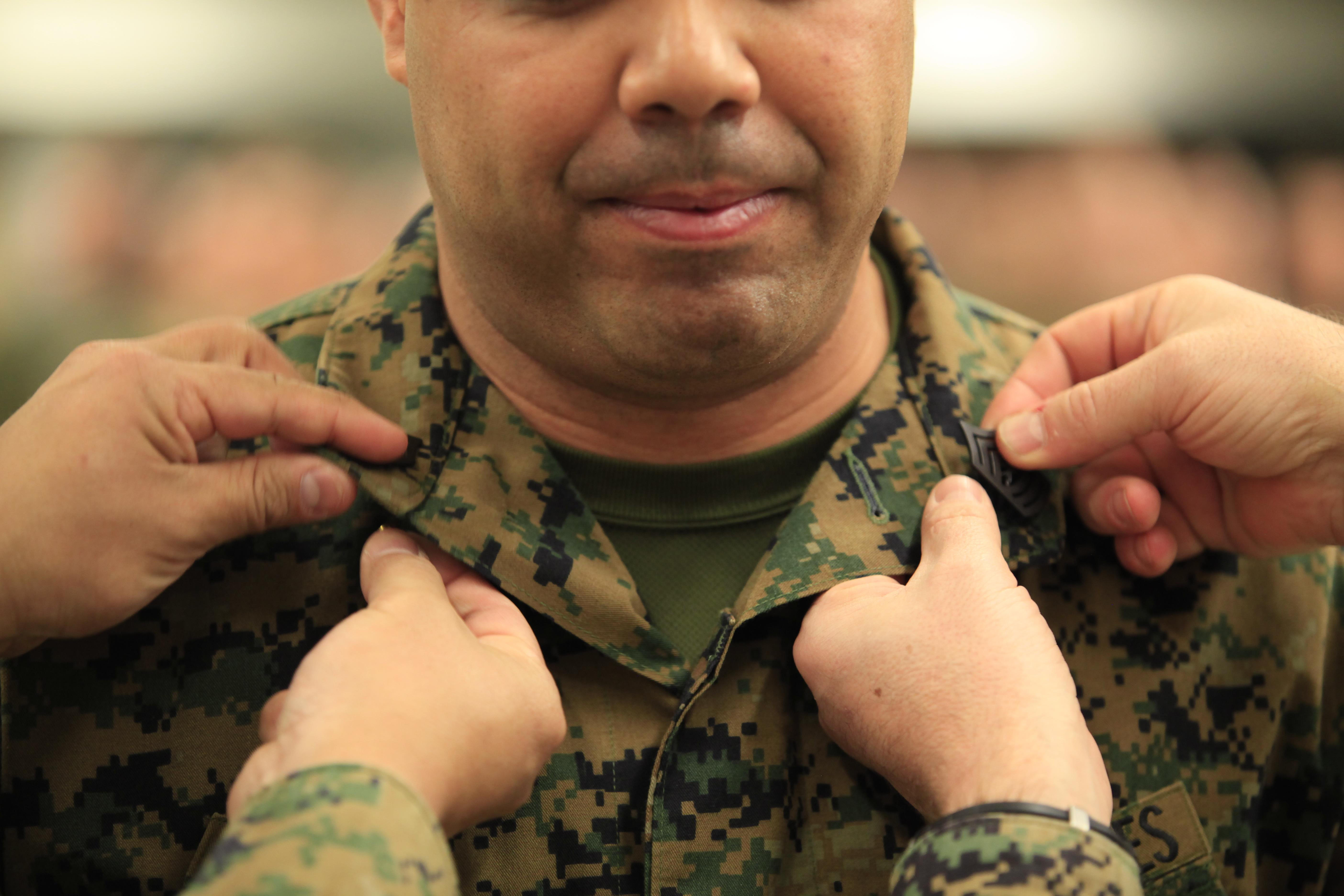 Lafayette, La. Native CBIRF Marine promoted to master sergeant